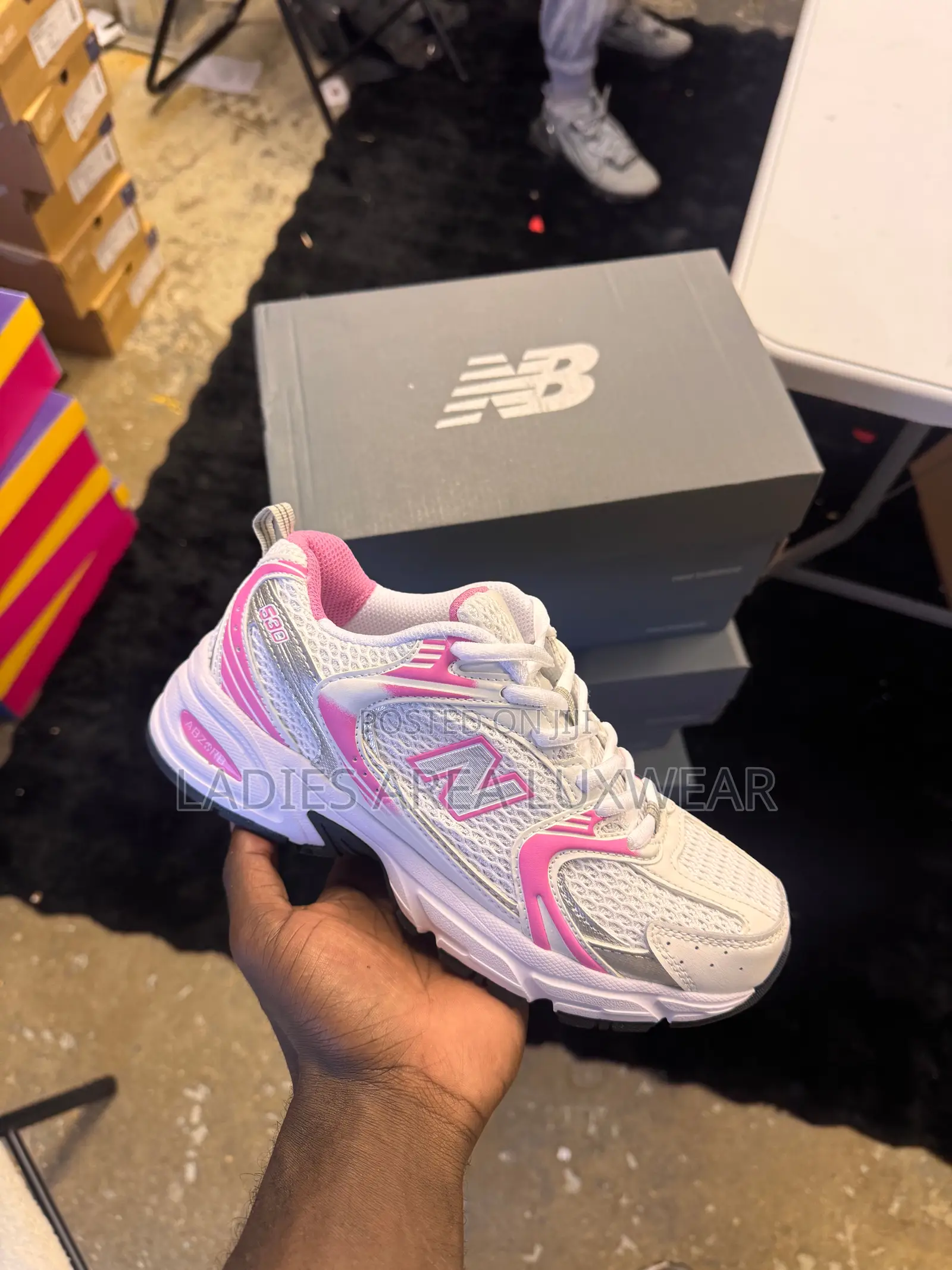 New Balance 530 ‘’White/Pink’’ (In Box) in Accra Metropolitan - Shoes ...