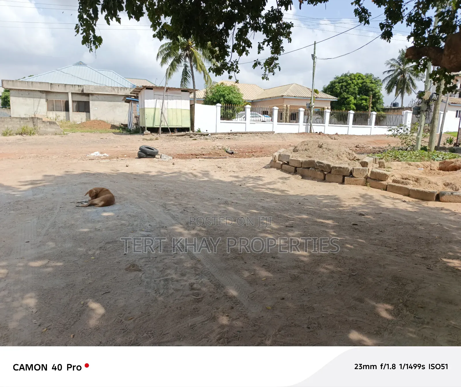 Half Plot of Land for Sale at Greda Estate in Teshie - Land & Plots for ...