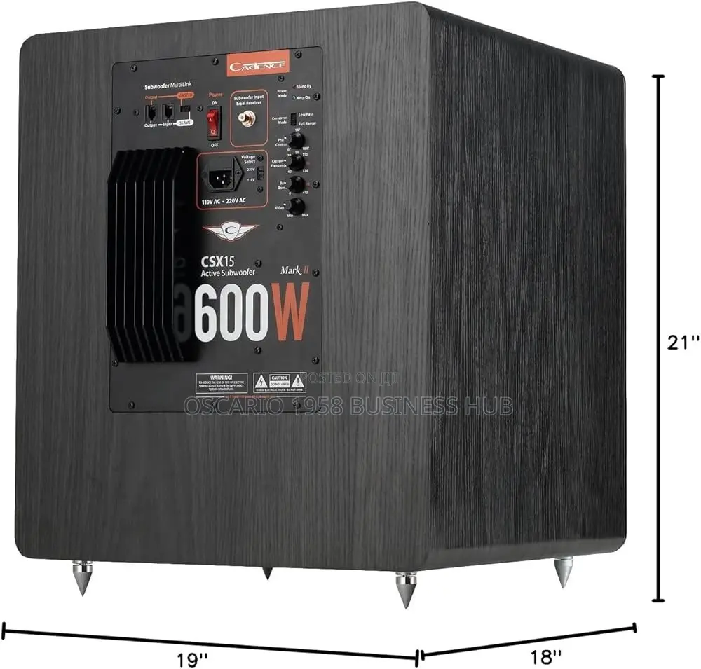 15”Active Subwoofer for Multiple Uses in Accra Metropolitan - Audio ...