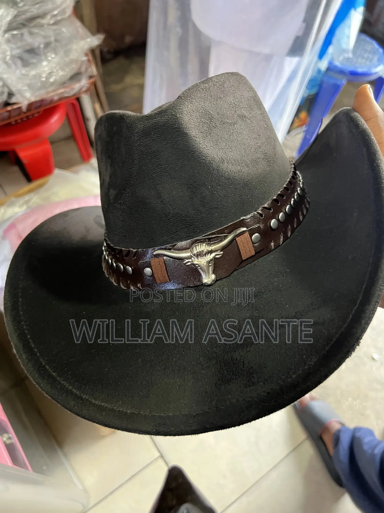 Black Cowboy Hat in Accra Metropolitan - Clothing, William Asante ...