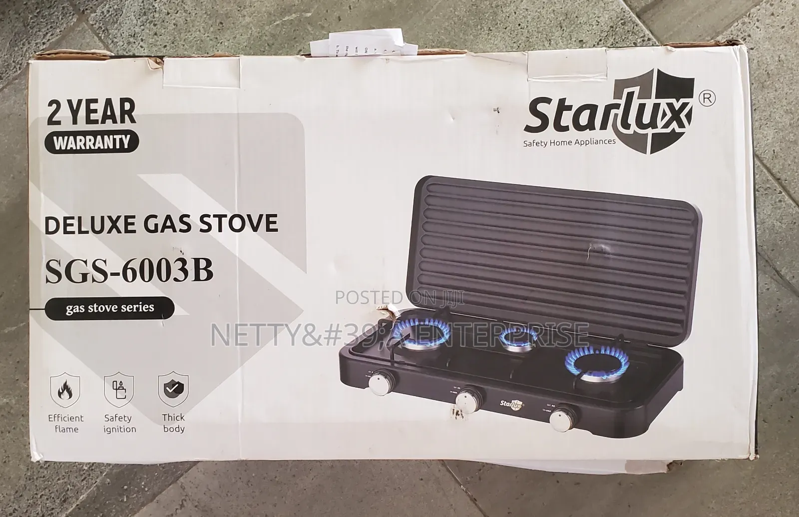 Starlux Table Top Gas - 3 Burner in Kwashieman - Kitchen Appliances ...