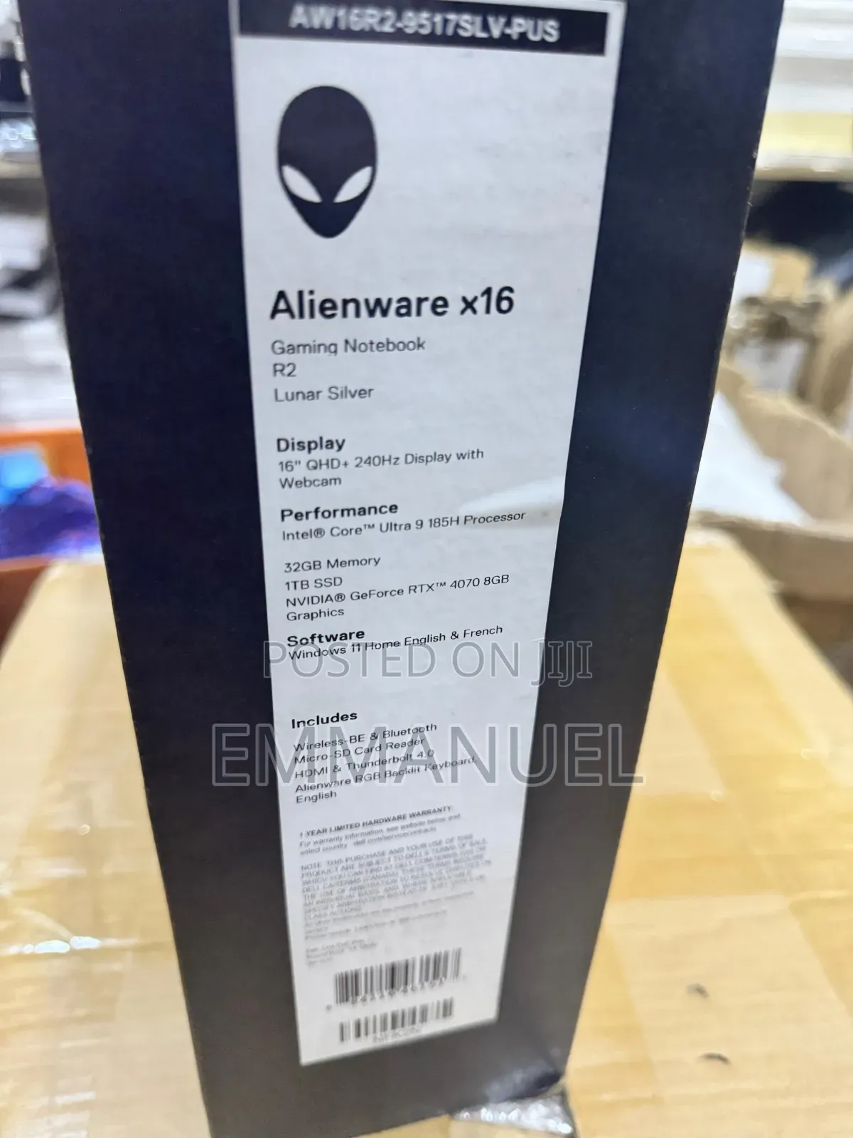 New Laptop Alienware M17x R2 32GB Intel Core Ultra 9 SSD 1T in Kaneshie ...