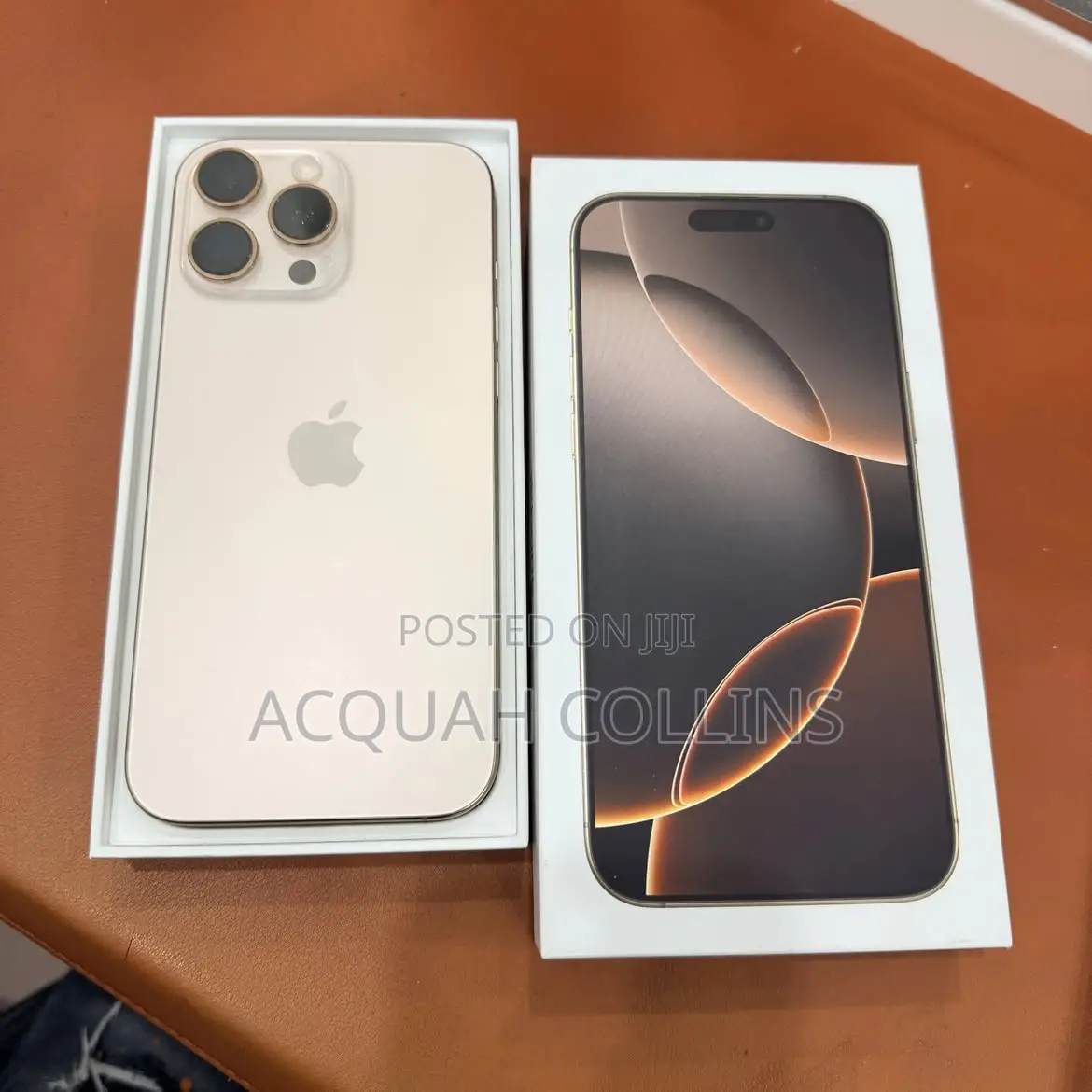 Apple iPhone 16 Pro Max 512 GB Gold in Circle - Mobile Phones, Acquah ...