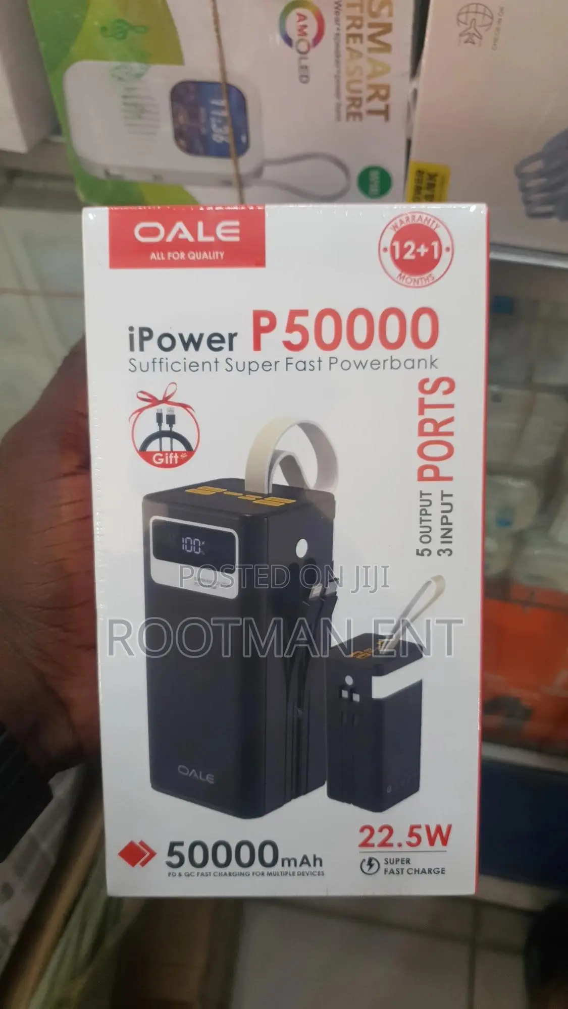 Oale Ipower P50000 Powerbank in Circle - Accessories for Phones ...