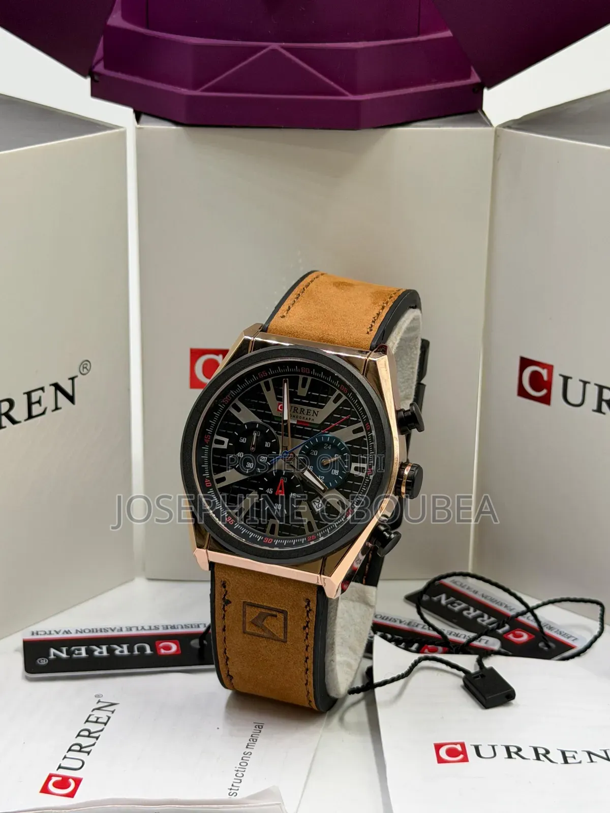 Curren Leather Watches in Madina - Watches, Josephine Oboubea | Jiji.com.gh