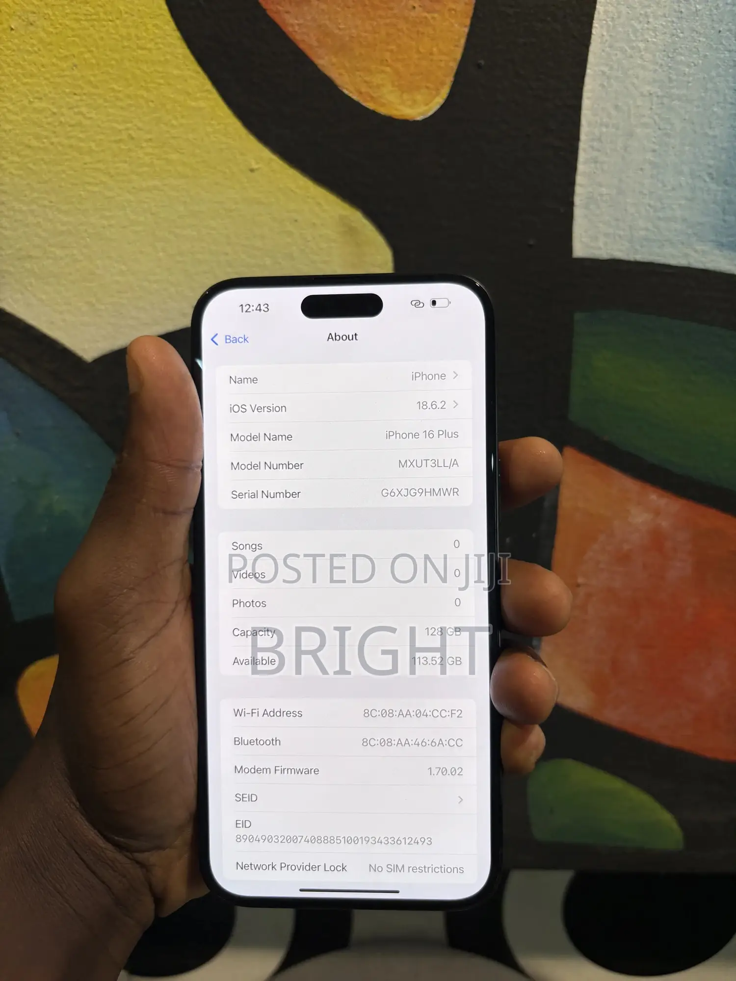 Apple iPhone 16 Plus 128 GB Black in Weija - Mobile Phones, Bright ...