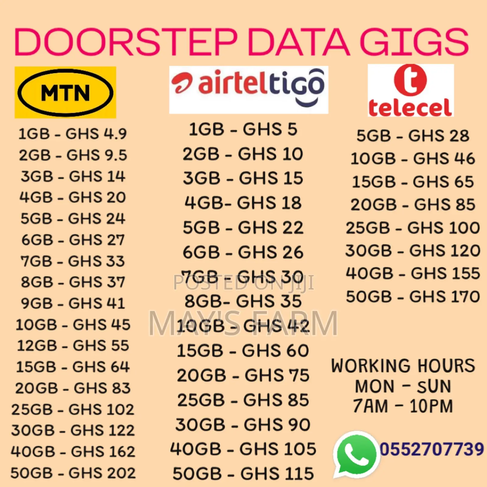 Cheap Data Bundles Packages in Takoradi - Other Services, Michael ...