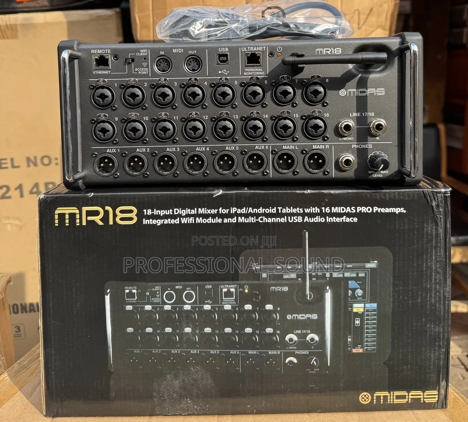 Midas Mr18 18-Input Digital Mixer. in Accra Metropolitan - Audio ...