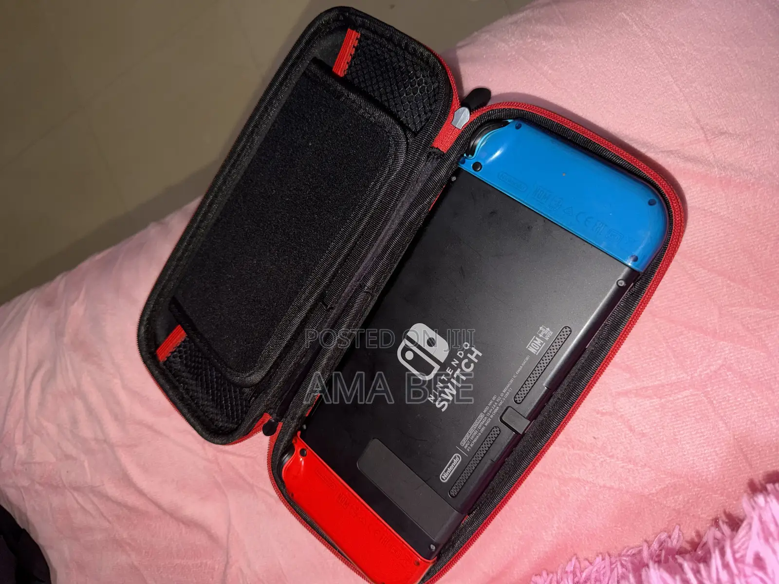 Nintendo Switch Console Neon Red/Blue Joy-Con in Sowutwuom - Video Game ...