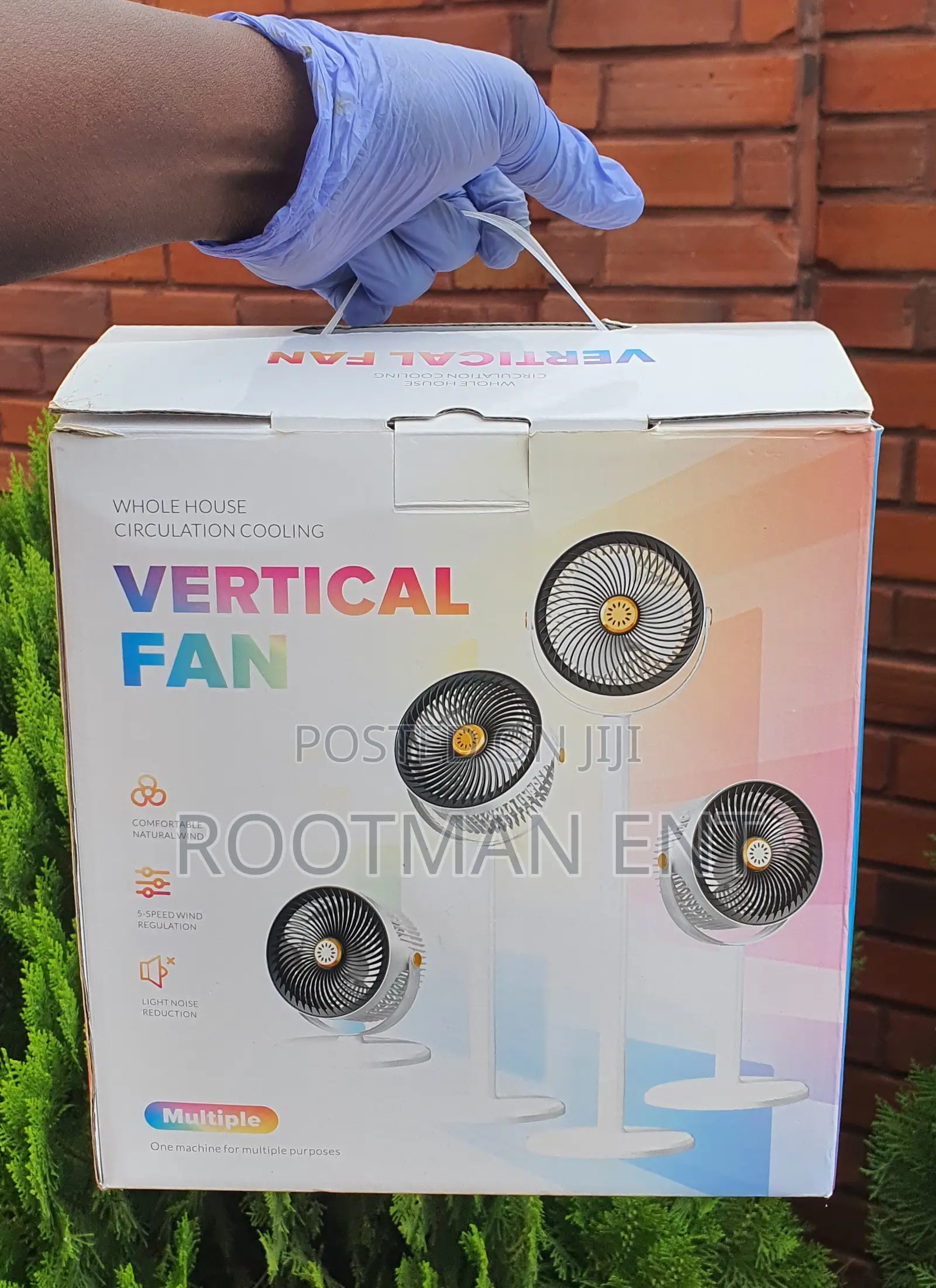 5 Speed Chargeable Vertical Fan in Dansoman - Home Appliances, Rootman ...