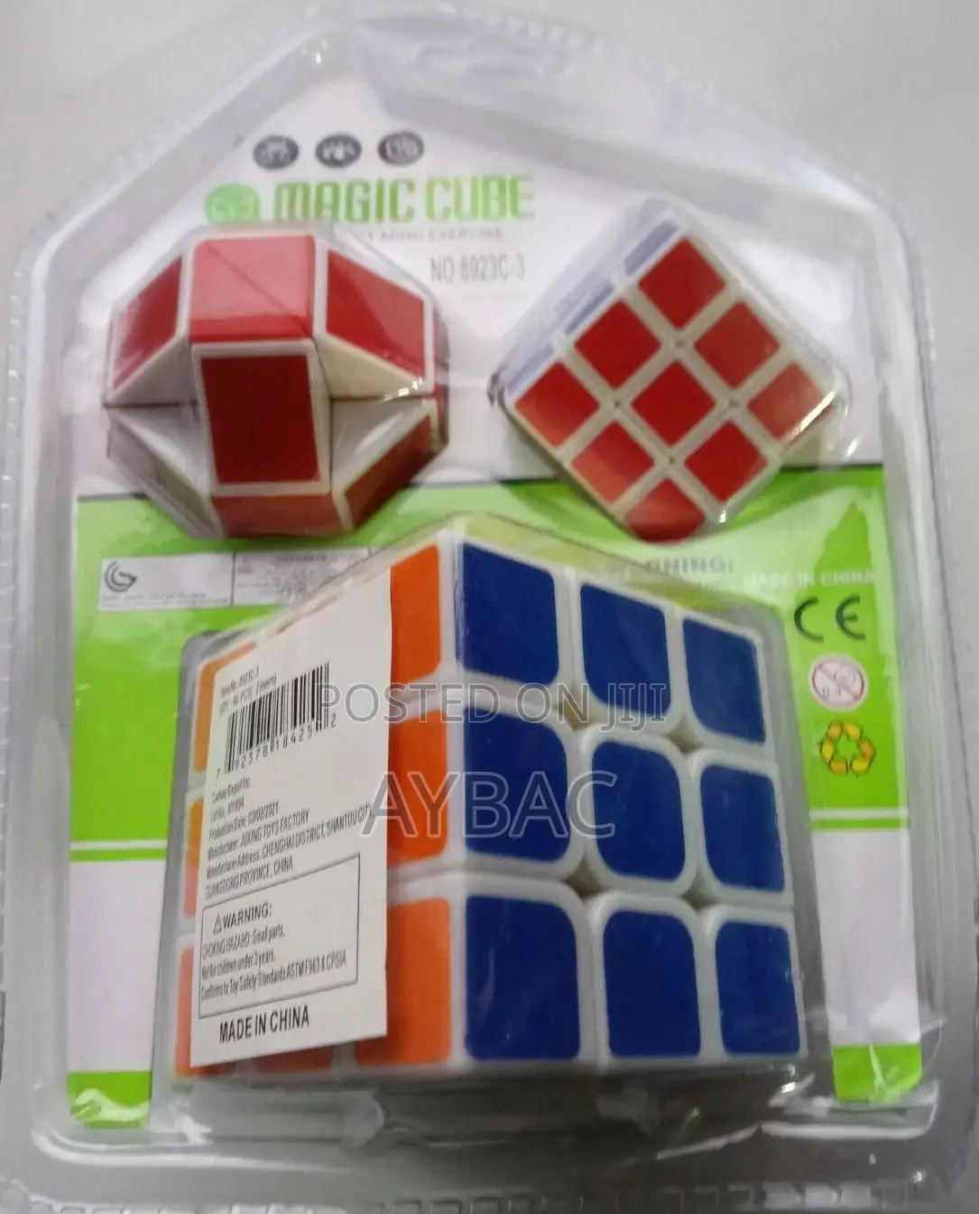 3-in-1 Magic Cubes Puzzle Set – Brain Challenge Toy for Kids Adults in East Legon - Toys, Games ...