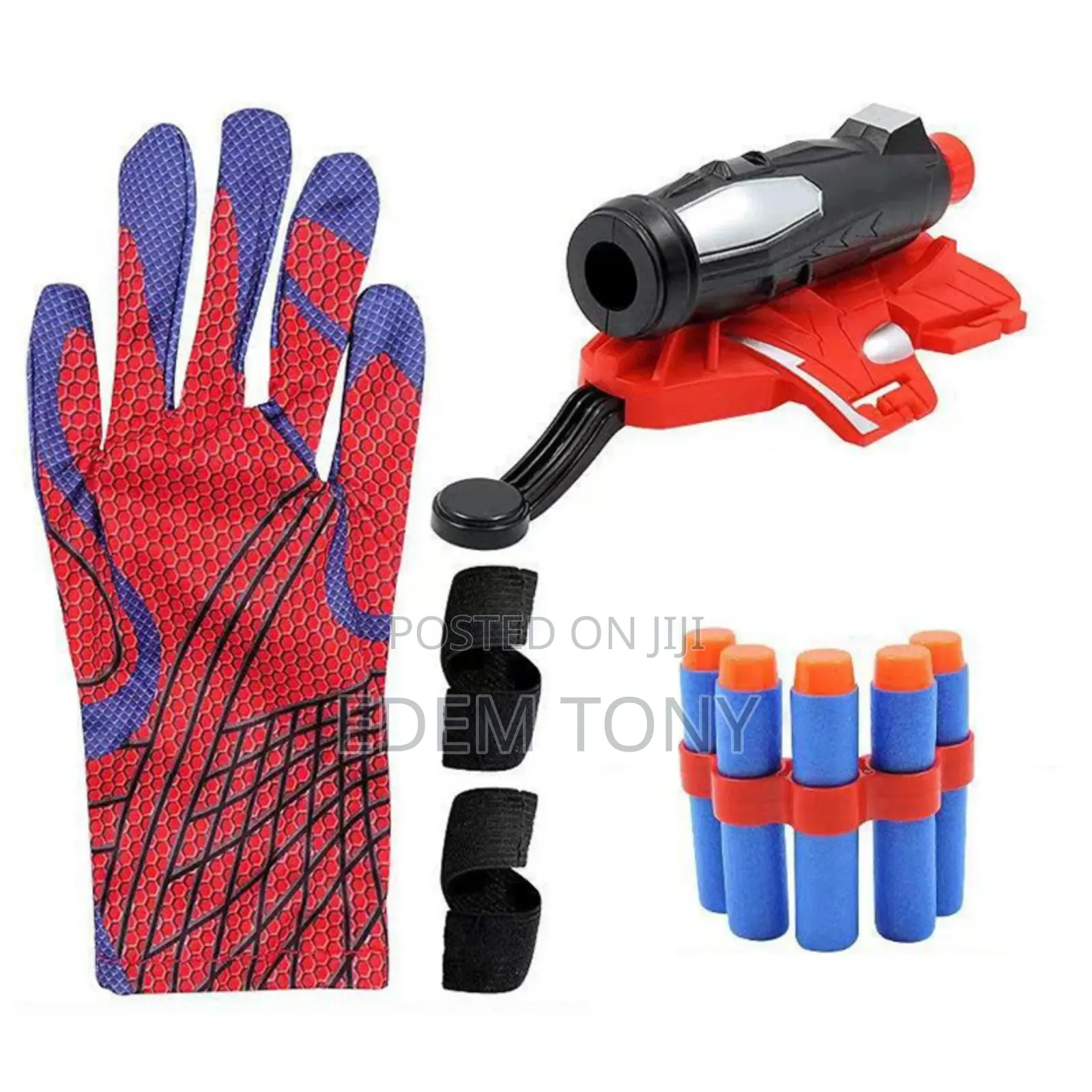 Spider-Man-Themed Dart Launcher Toy That Is Worn on the Wrist in Accra ...