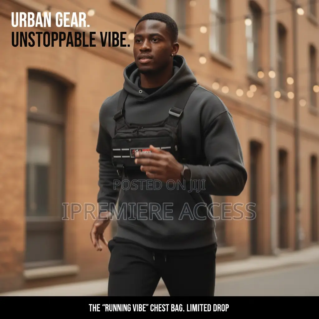 The "Unstoppable Vibe" Tactical Chest Bag – Urban Performance Gear in ...