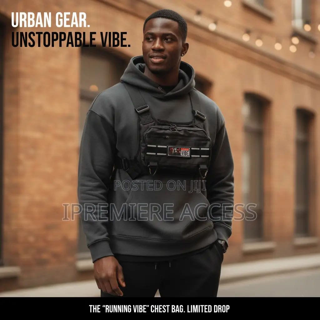 The "Unstoppable Vibe" Tactical Chest Bag – Urban Performance Gear in ...