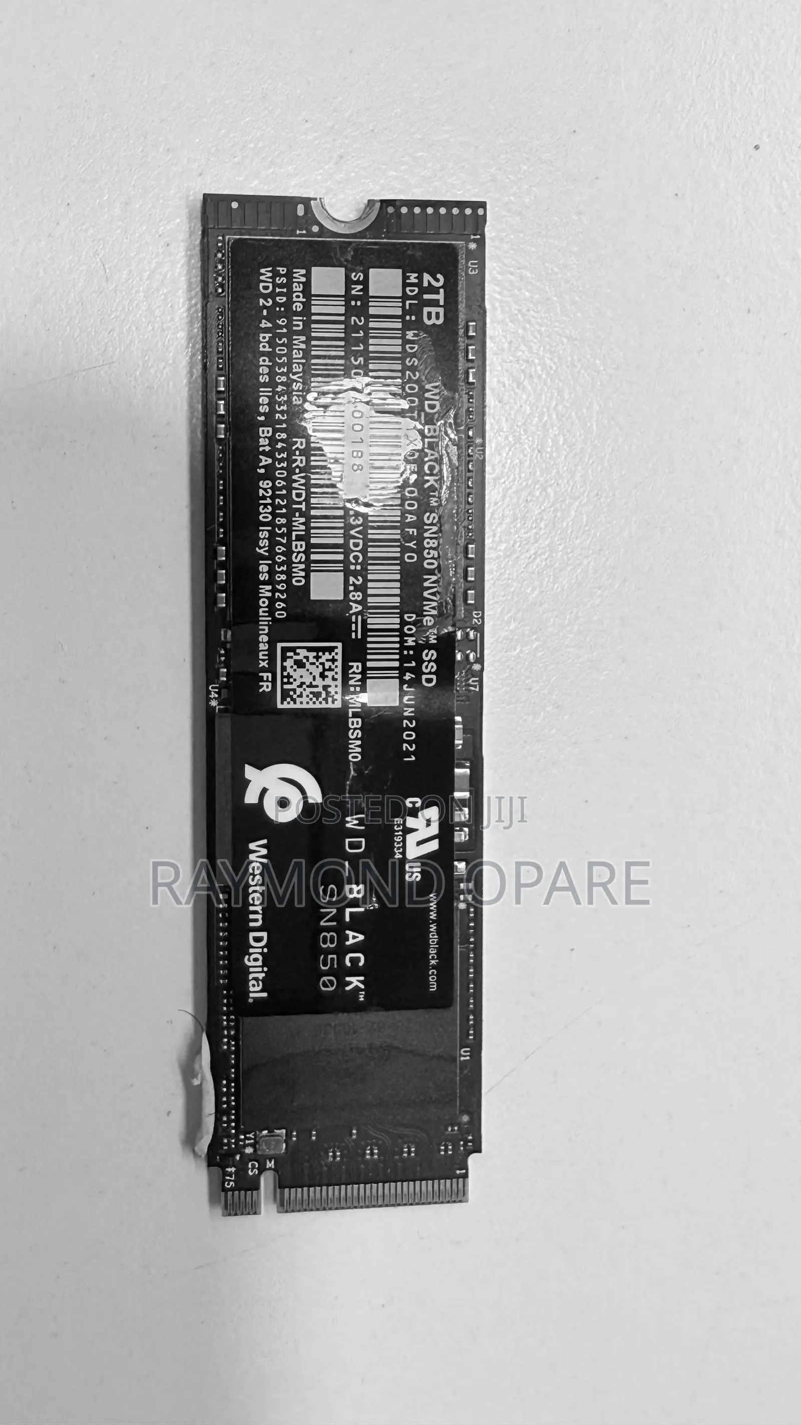 Wd_black 2tb Sn850 Nvme Internal Gaming SSD Solid State Drive - Gen4 P ...