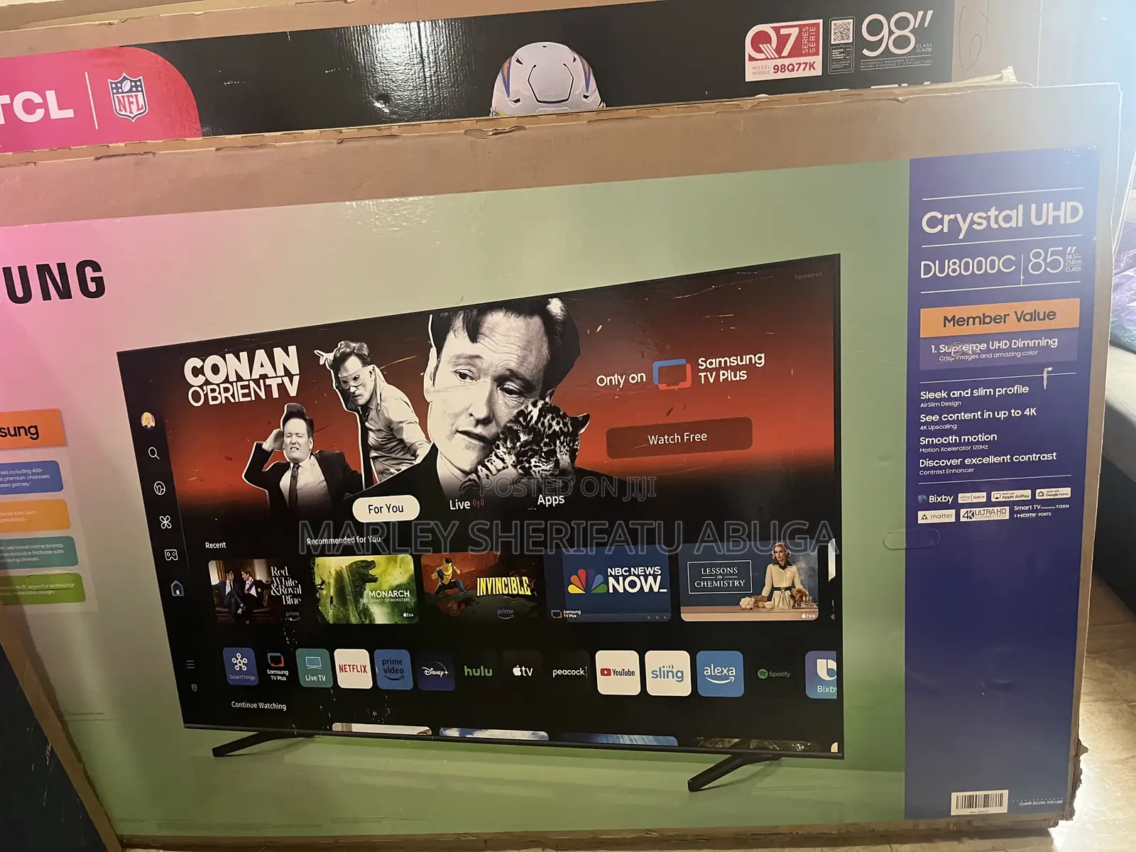 Samsung 85" Class - Du8000c Series - Crystal Uhd Smart Tv in Danfa - TV ...