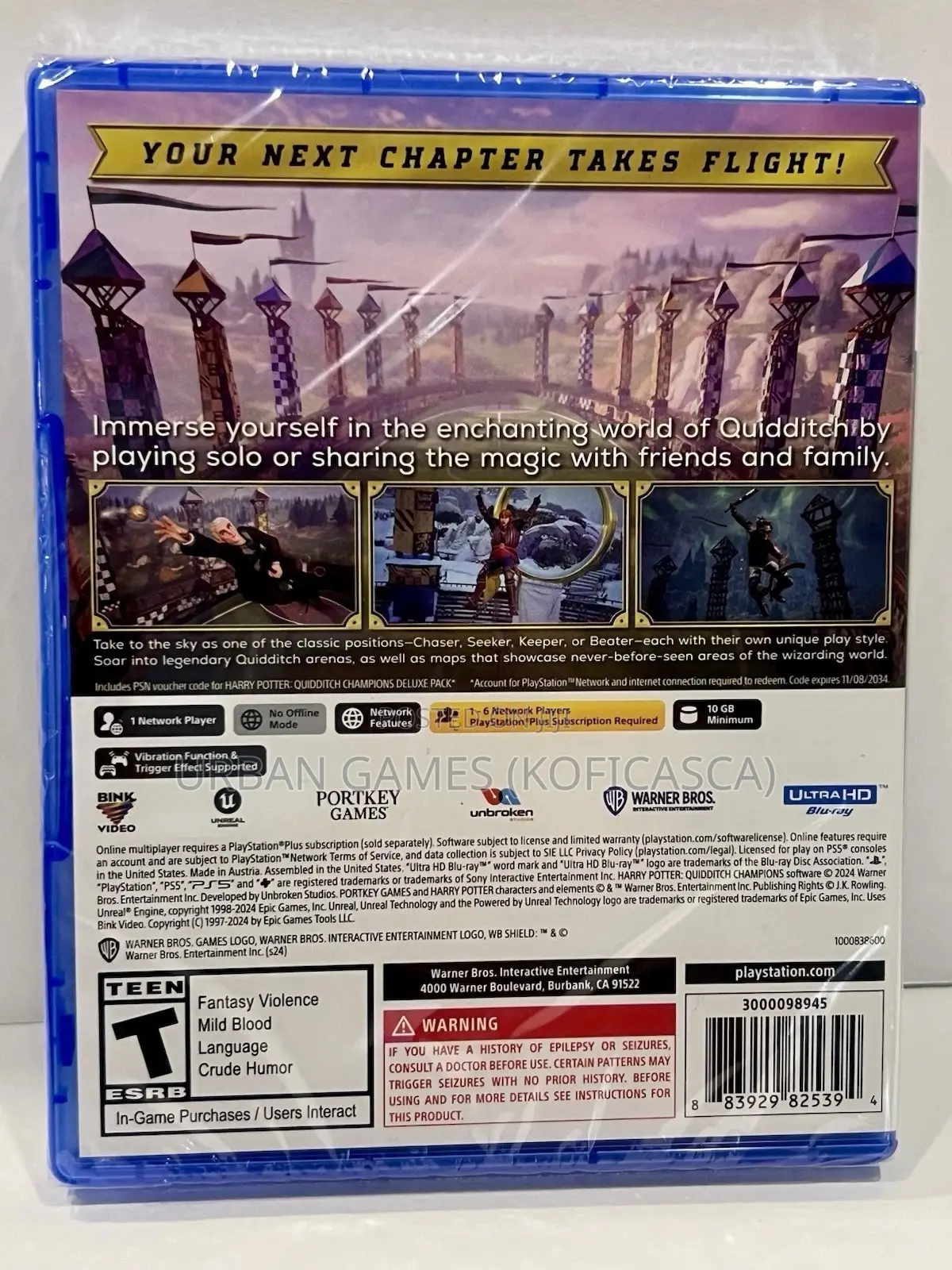 Harry Potter Quidditch Game Ps5 Sealed in Spintex - Video Games, Urban ...