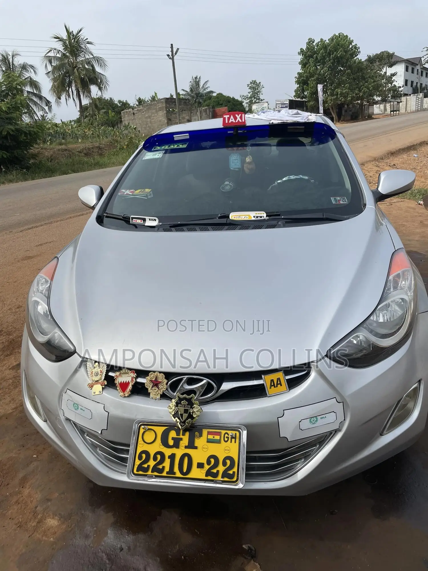 Hyundai Elantra 2013 Gray in Kwahu West - Cars, Amponsah Collins | Jiji ...