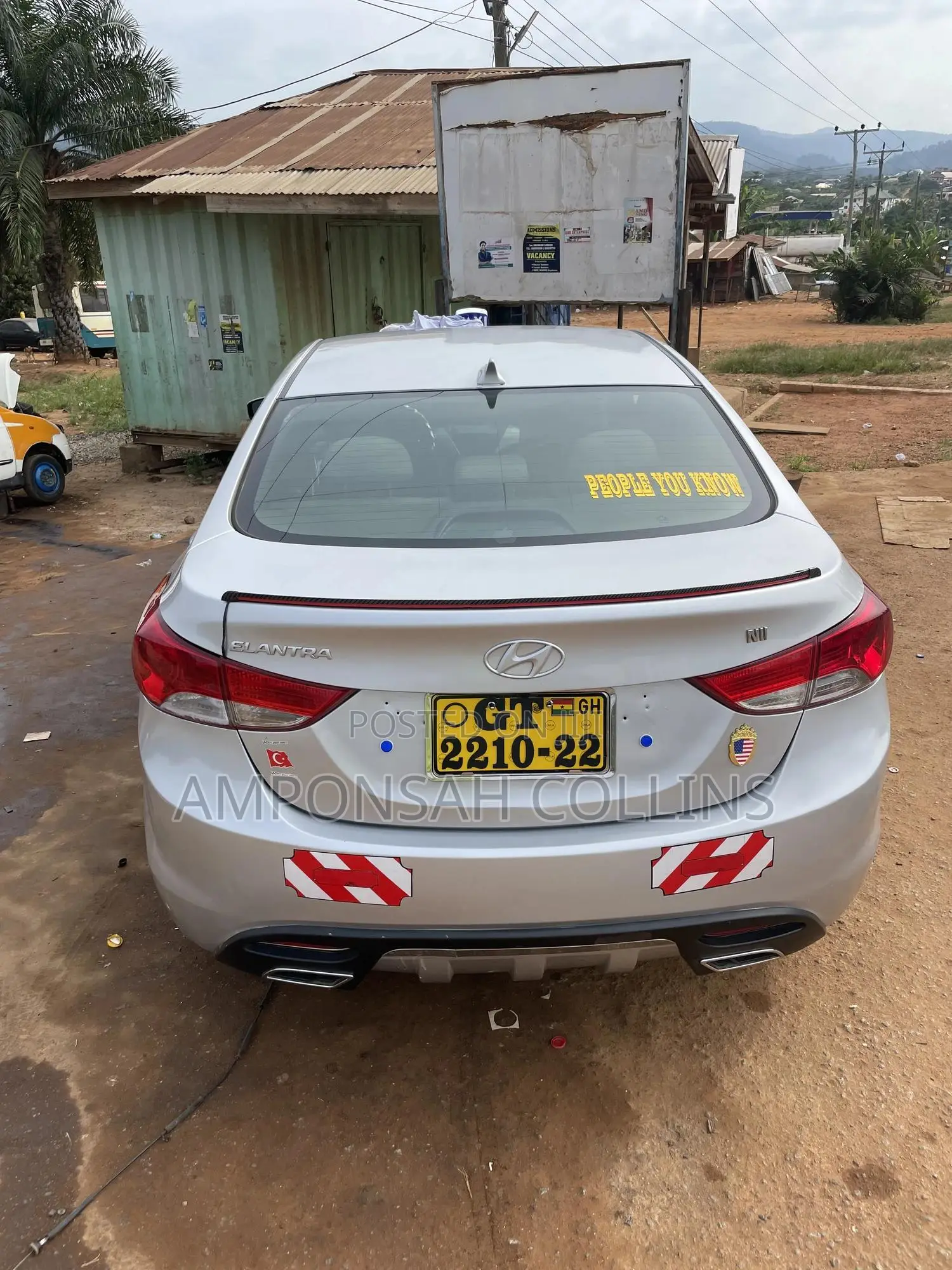 Hyundai Elantra 2013 Gray in Kwahu West - Cars, Amponsah Collins | Jiji ...