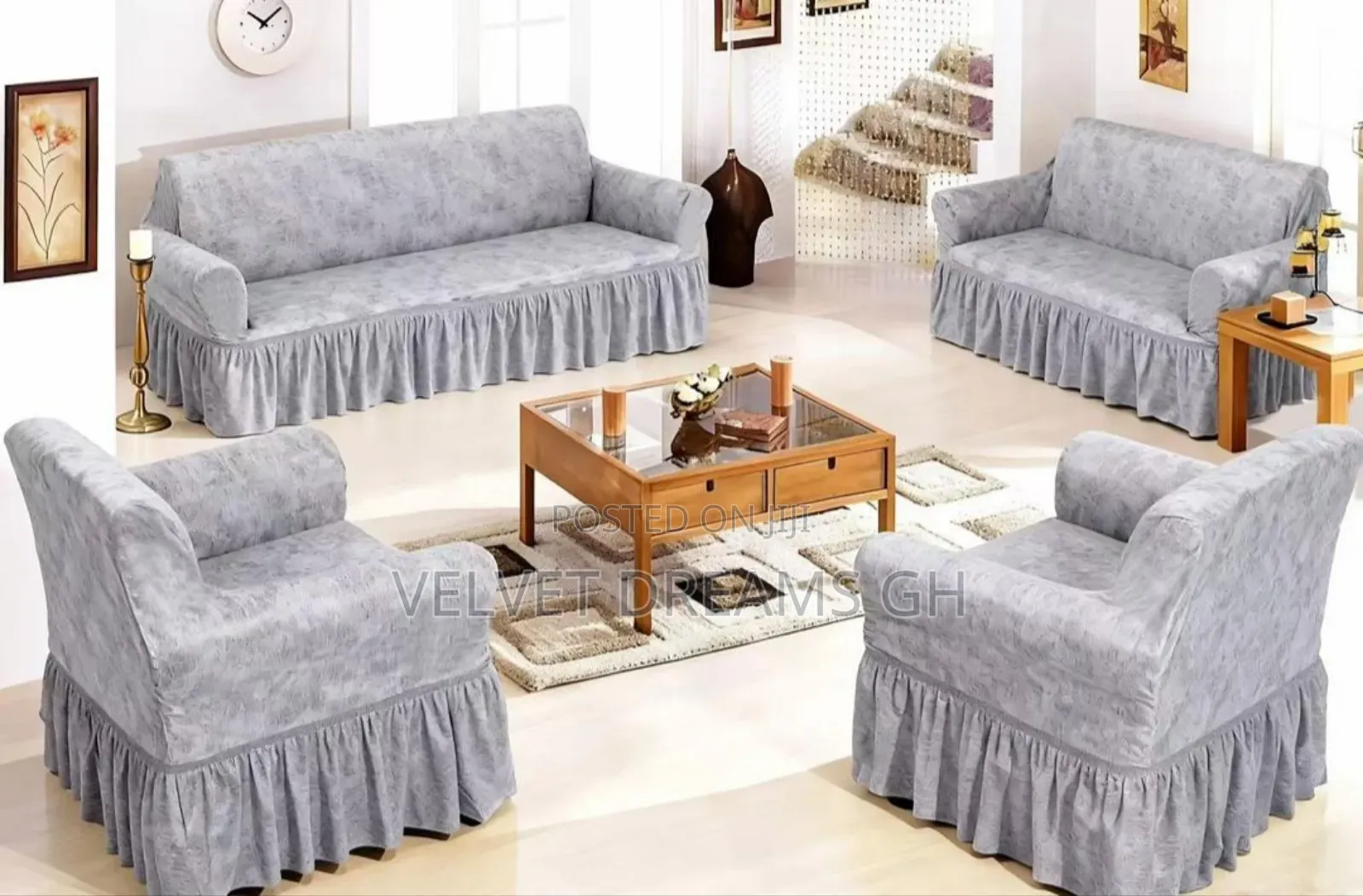 Quality Leather Sofa Covers – Full Set | Durable Stylish in Dome - Home ...
