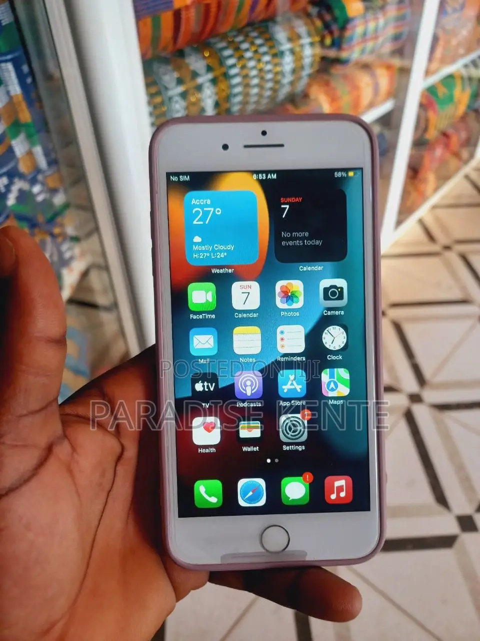 Apple iPhone 7 Plus 32 GB Rose Gold in Ejisu-Juaben Municipal - Mobile ...