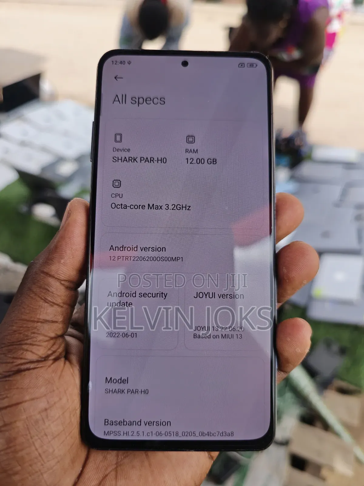 Xiaomi Black Shark 5 Pro 256 GB Blue in Accra Metropolitan - Mobile ...