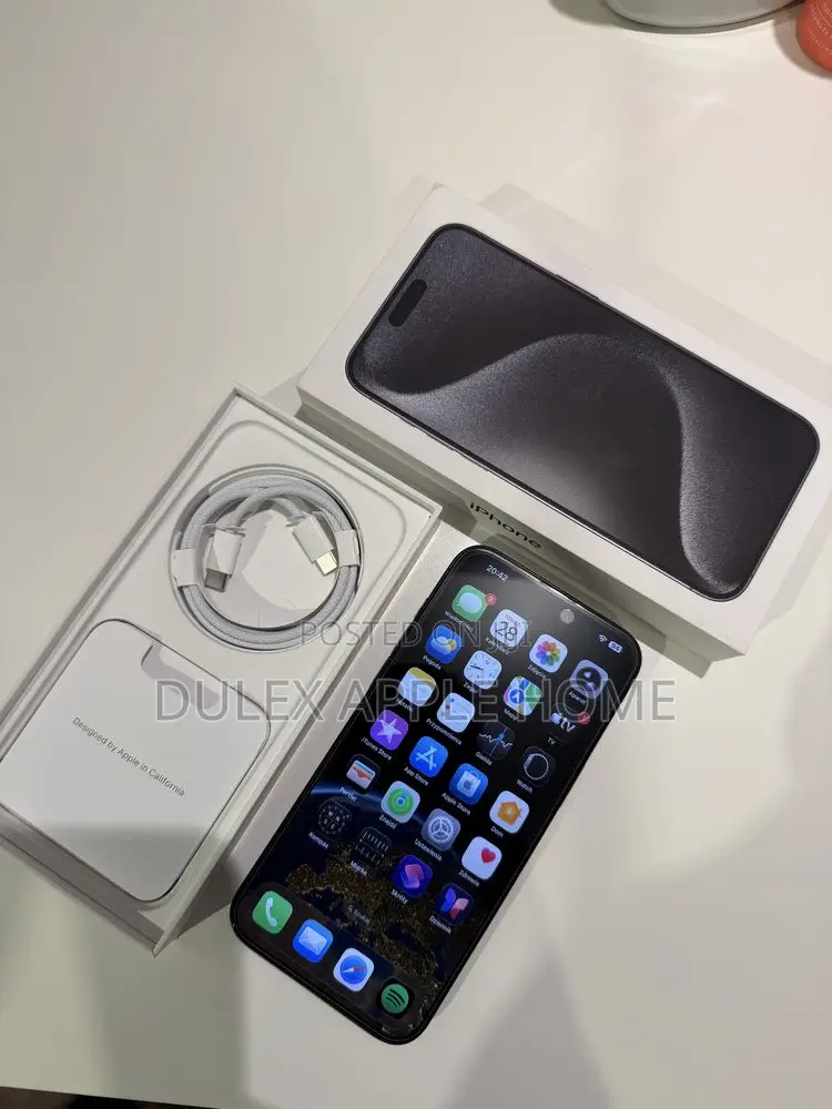 Apple iPhone 15 Pro Max 256 GB Black in Accra Metropolitan - Mobile ...