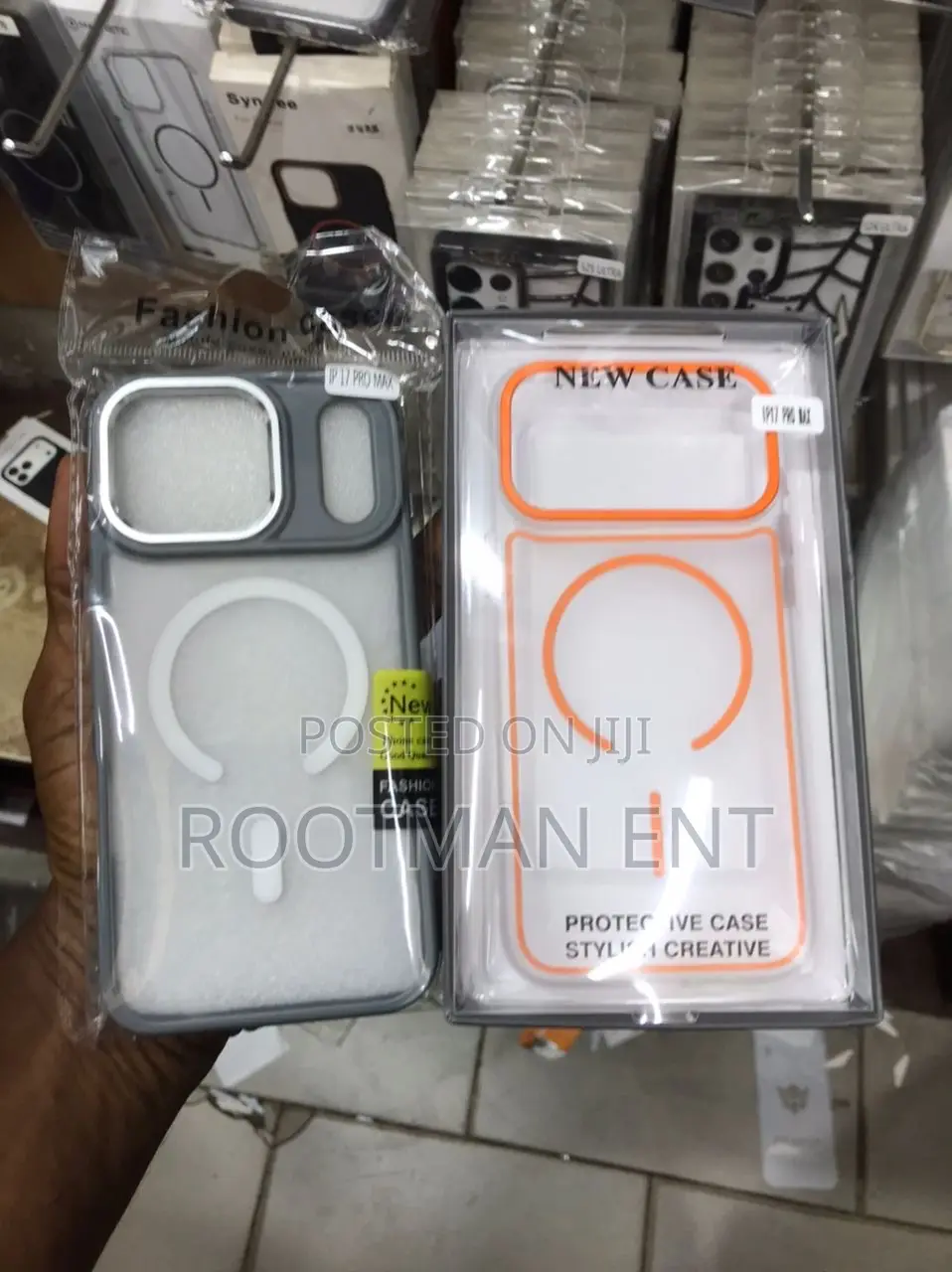 Clear Magnetic Phone Cases Designed for the iPhone 17 Pro Max in Accra ...