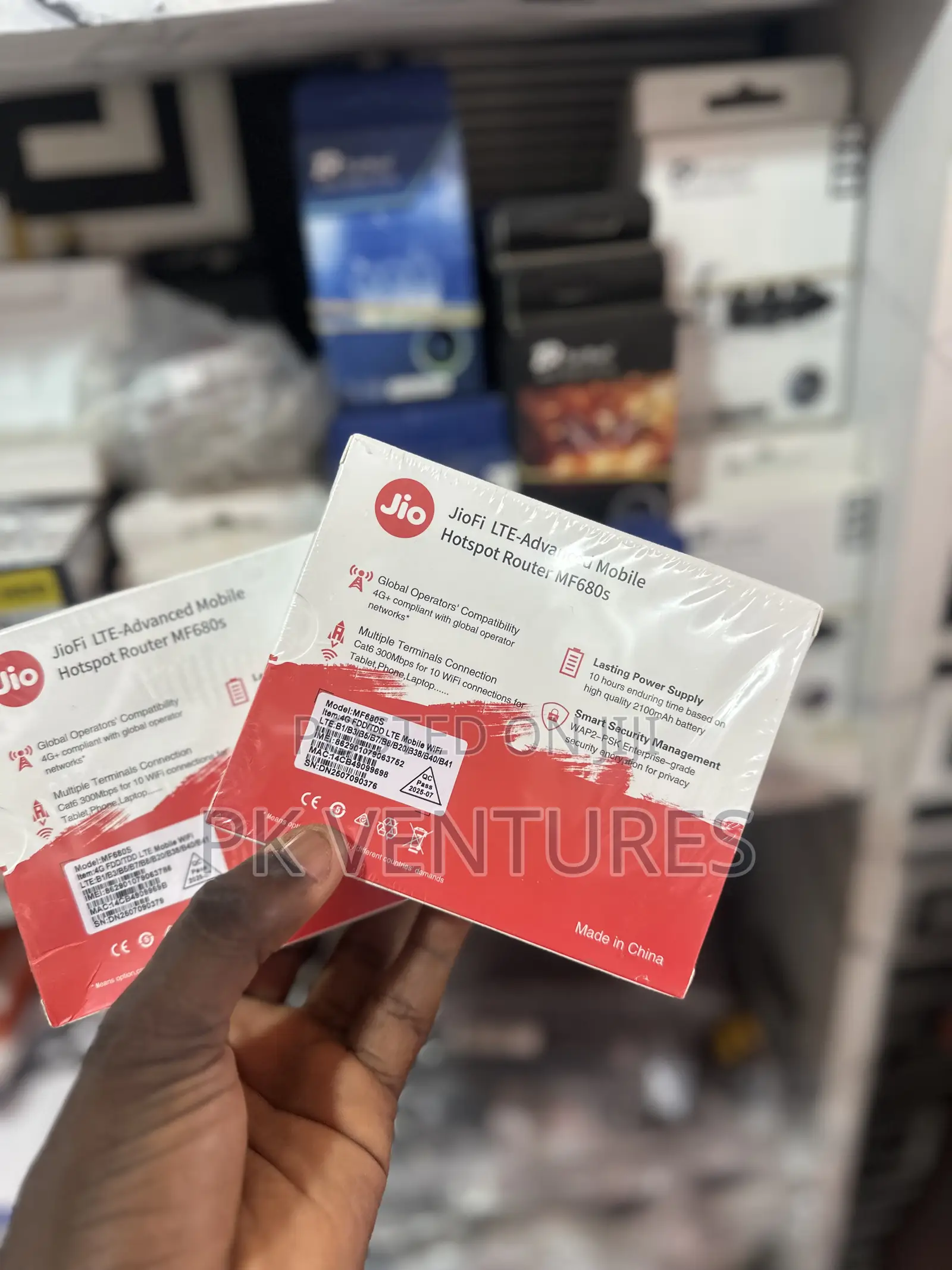 Jio 4g Lte Advanced Mobile Mifi in Madina - Networking Products, Pius ...