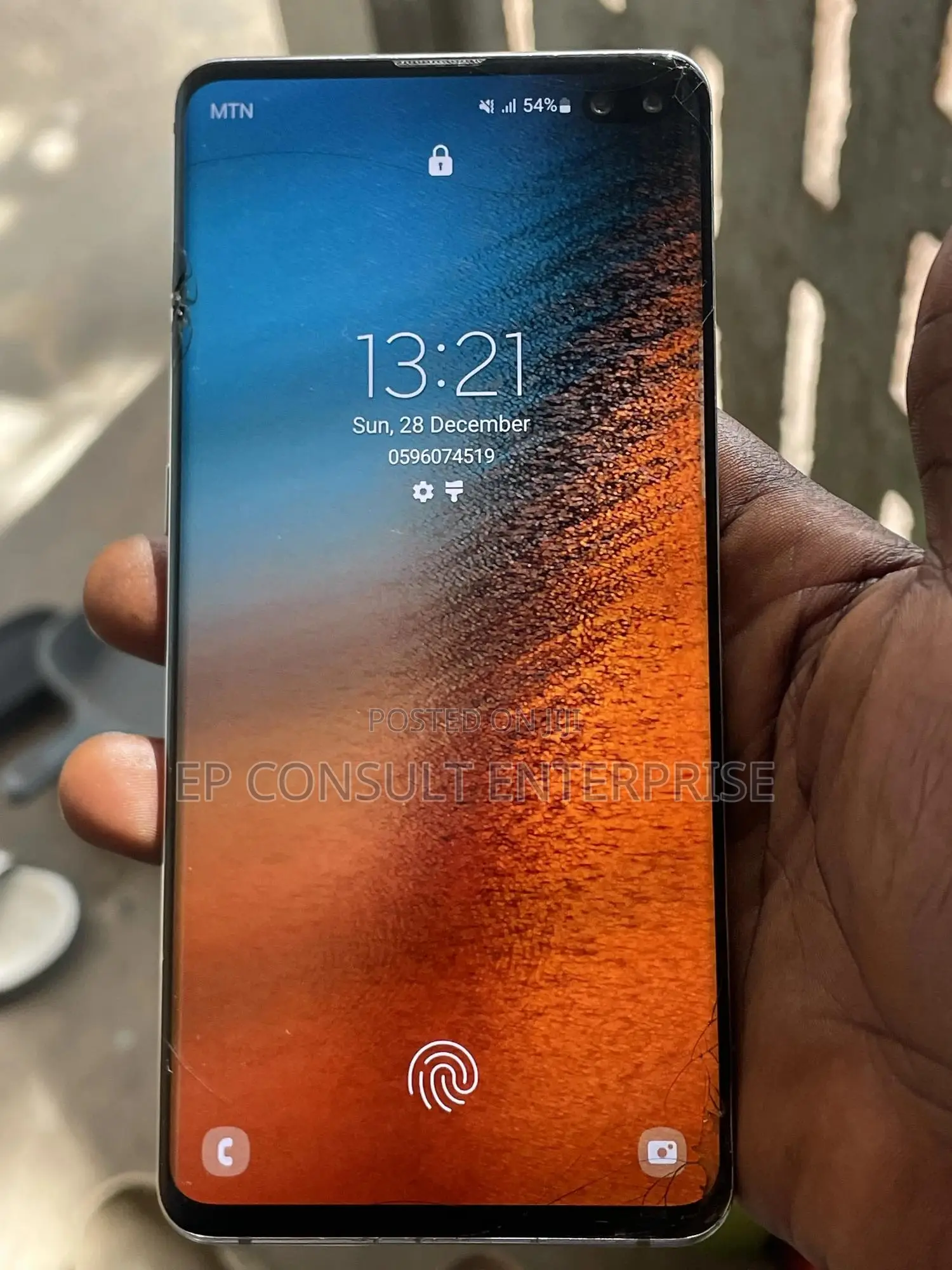 Samsung Galaxy S10 Plus 128 GB White in Kumasi Metropolitan - Mobile ...