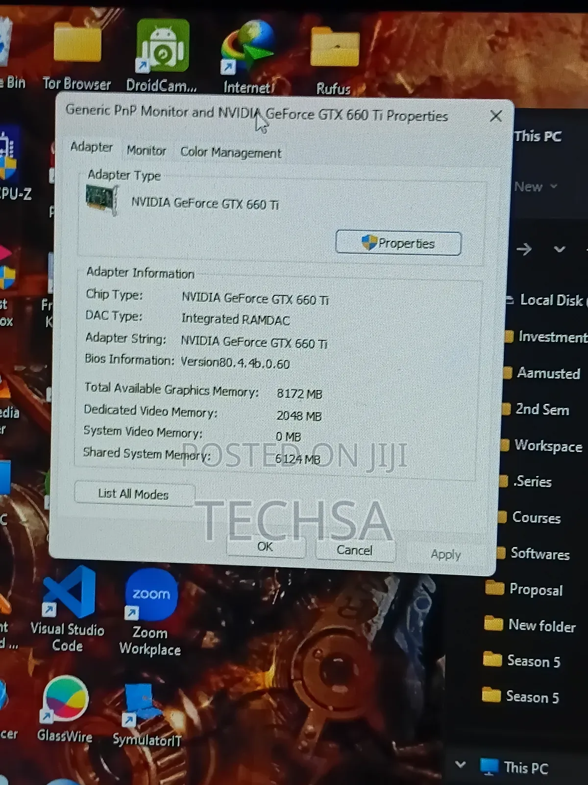 Gigabyte GA-H110MSTX-HD3-ZK 12GB Intel Core I7 SSD 256GB in Kumasi ...