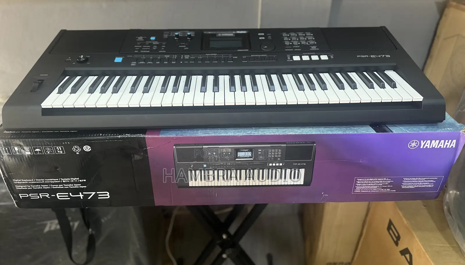 Yamaha PSR E473 Keyboard in Madina - Musical Instruments & Gear, Hambra ...