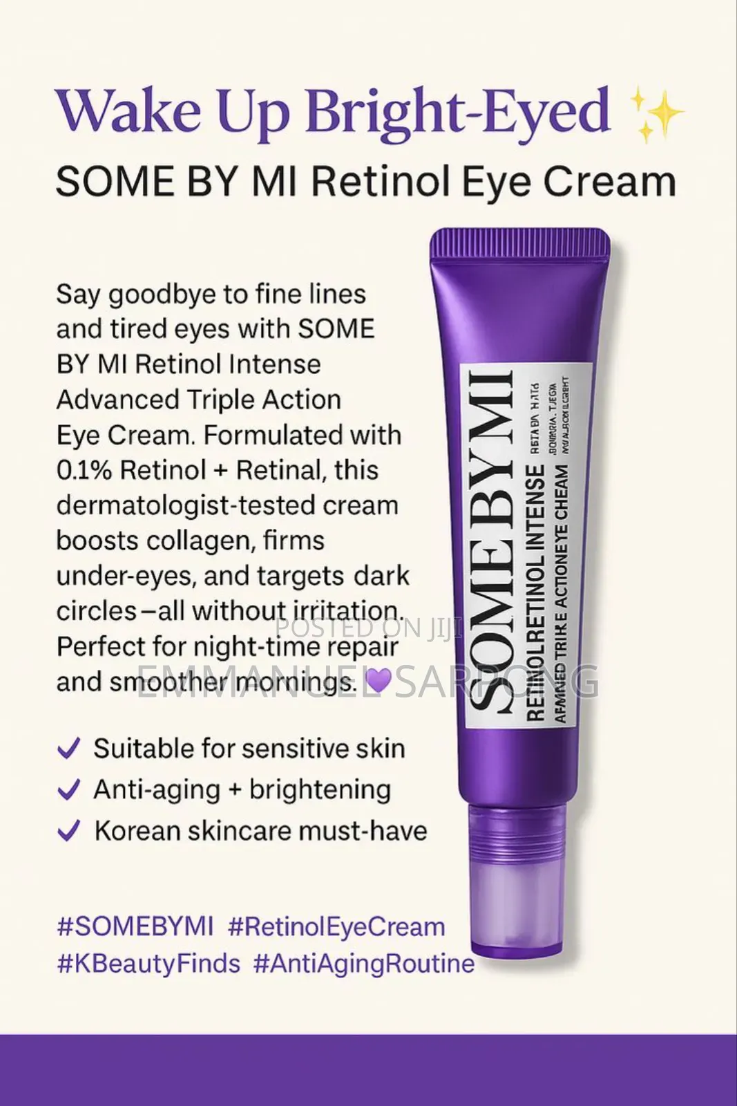 Some by Mi Retinol Intense Triple Action Eye Cream in Accra ...