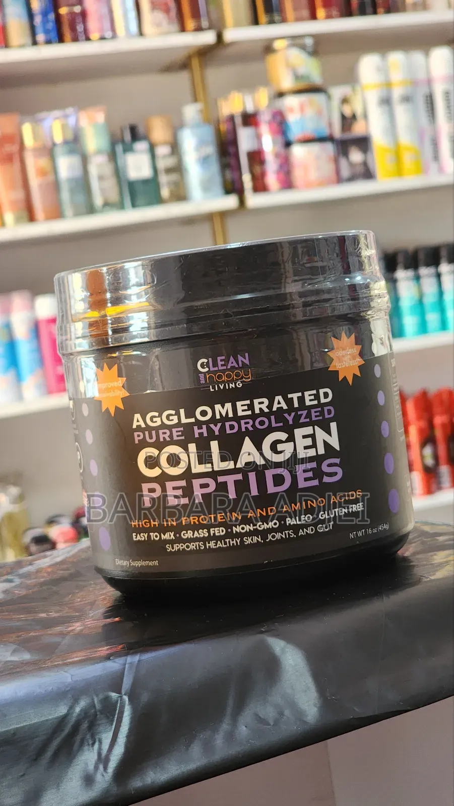 Agglomerated Pure Hydrolyzed Collagen Peptides in Spintex - Body Care ...