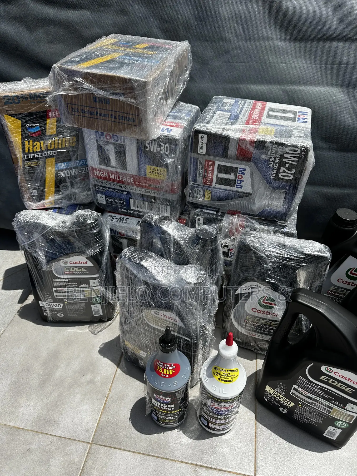 Oem Usa Castrol Havoline Mobil 1 Engine Oil in Pokuase - Vehicle Parts ...