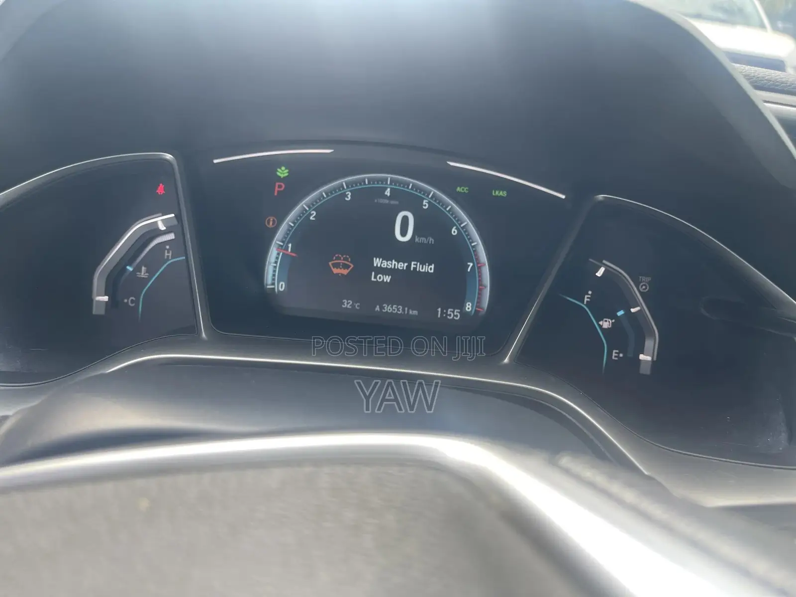 Honda Civic EX-L 4dr Sedan (1.5L 4cyl) 2017 Black in Taifa-Burkina ...