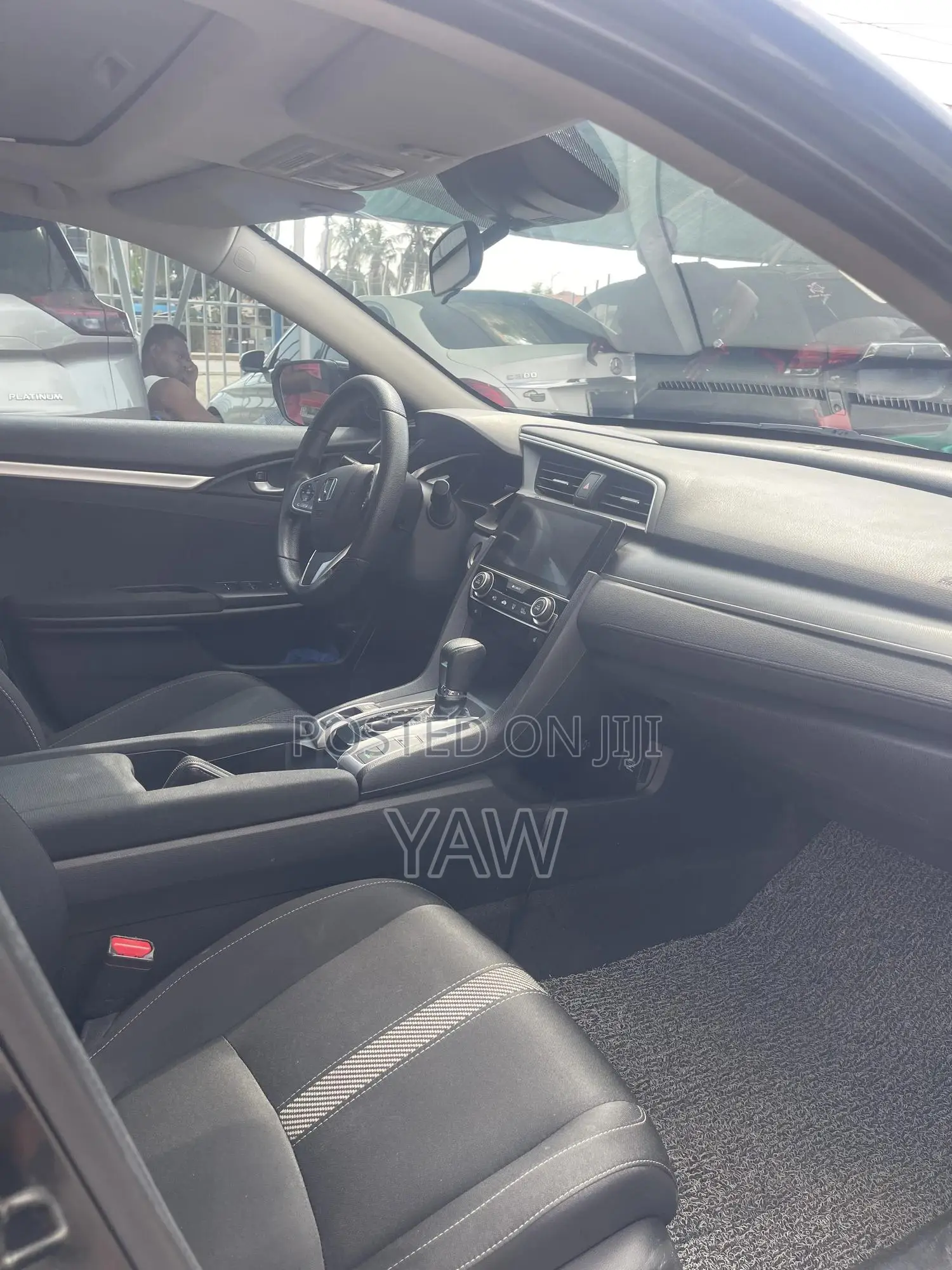 Honda Civic EX-L 4dr Sedan (1.5L 4cyl) 2017 Black in Taifa-Burkina ...