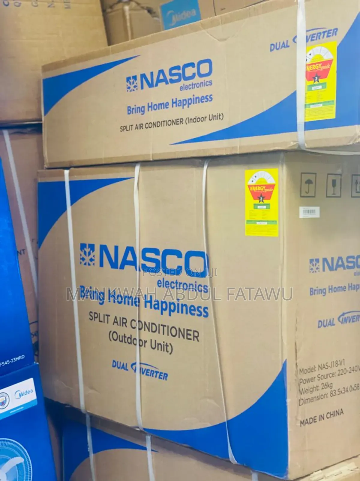 Dual Inverter - 2.0hp Nasco Split Air Conditioner in Alajo - Home ...