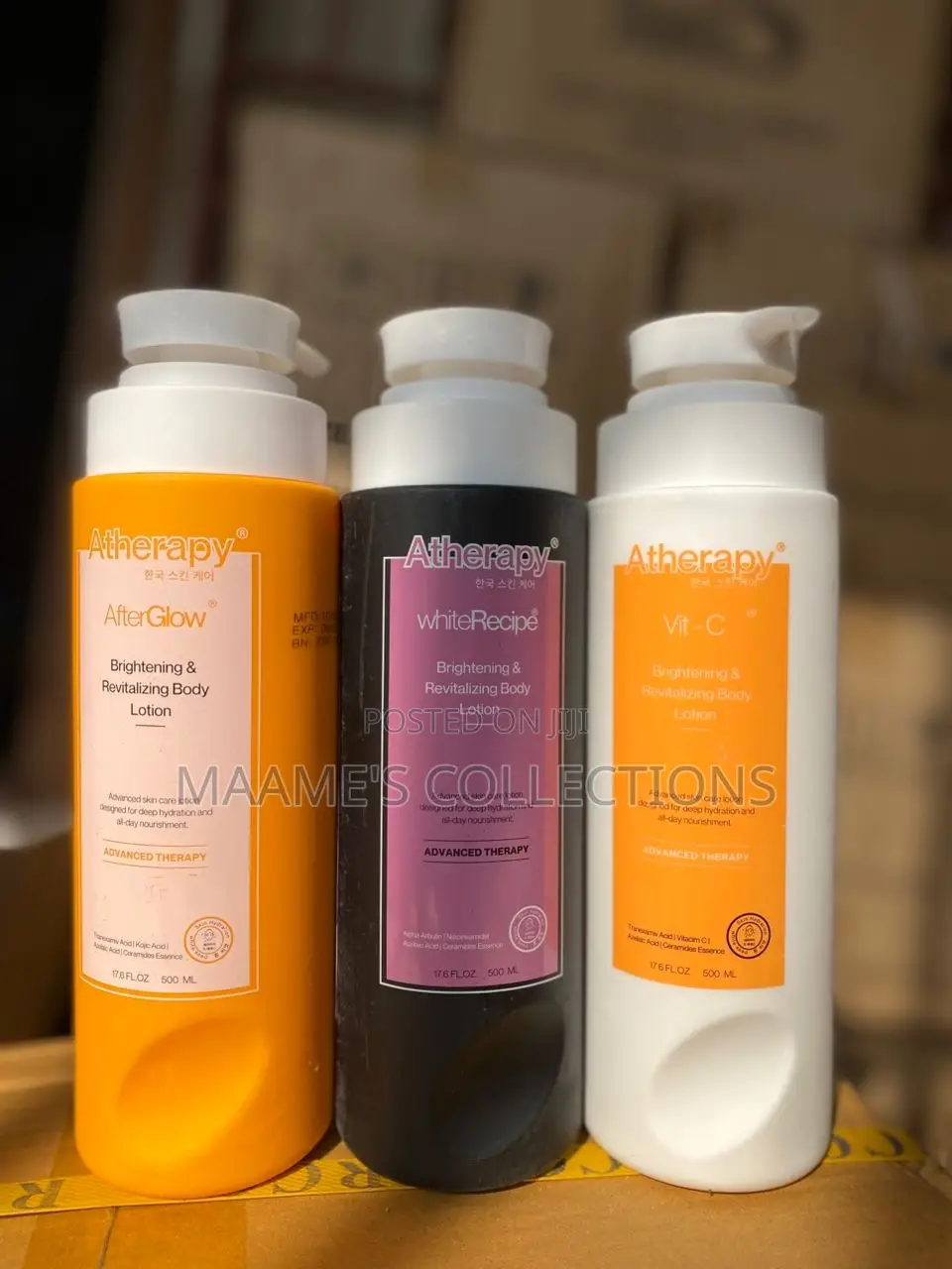 Atherapy Korean Skincare Brightening and Revitalizing Body Lotions. in ...