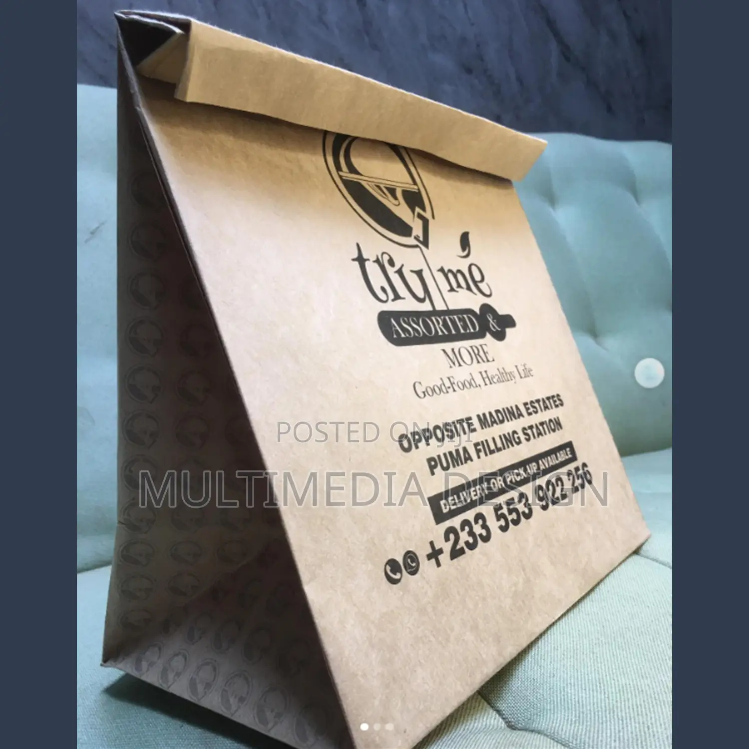 Paper Bag for Restaurant in Kumasi Metropolitan - Printing Services ...