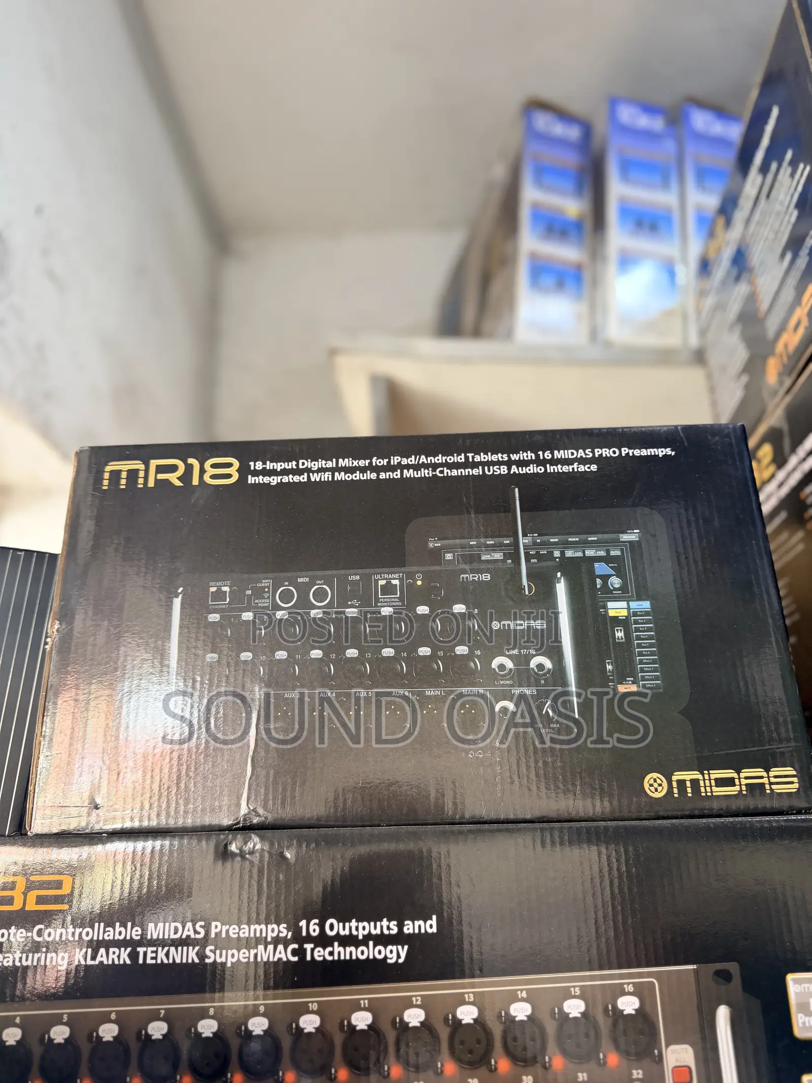 Promo!!!!! Midas Mr18 18-channel Tablet-controlled Digital Mixer in ...