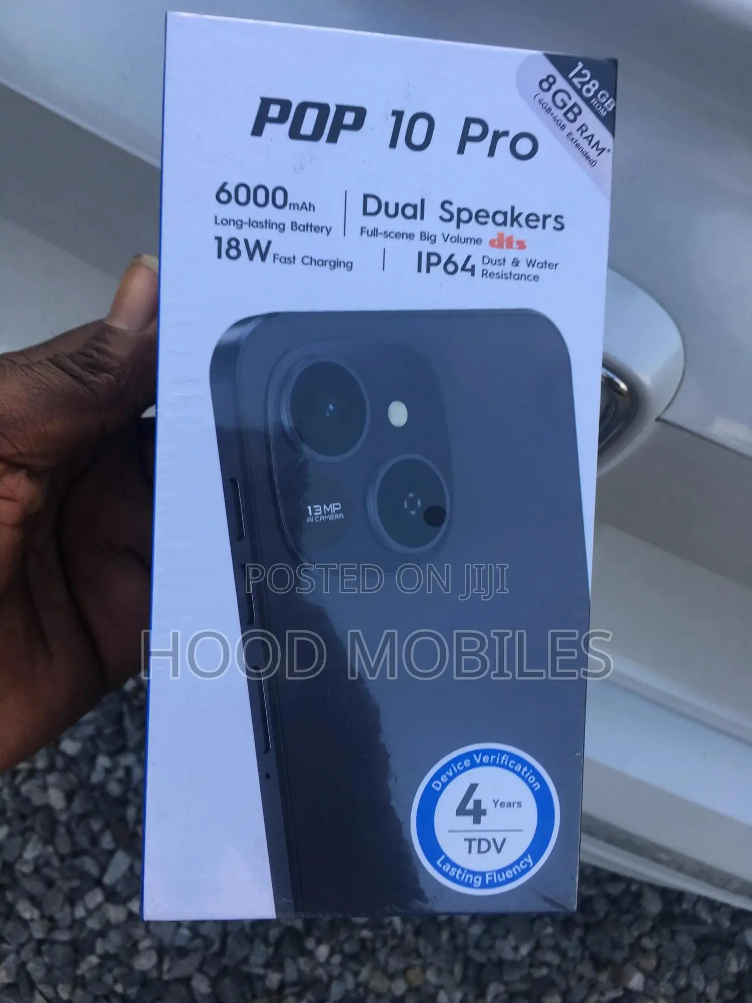 New Tecno Pop 10 Pro 128 GB Black in North Industrial Area - Mobile ...