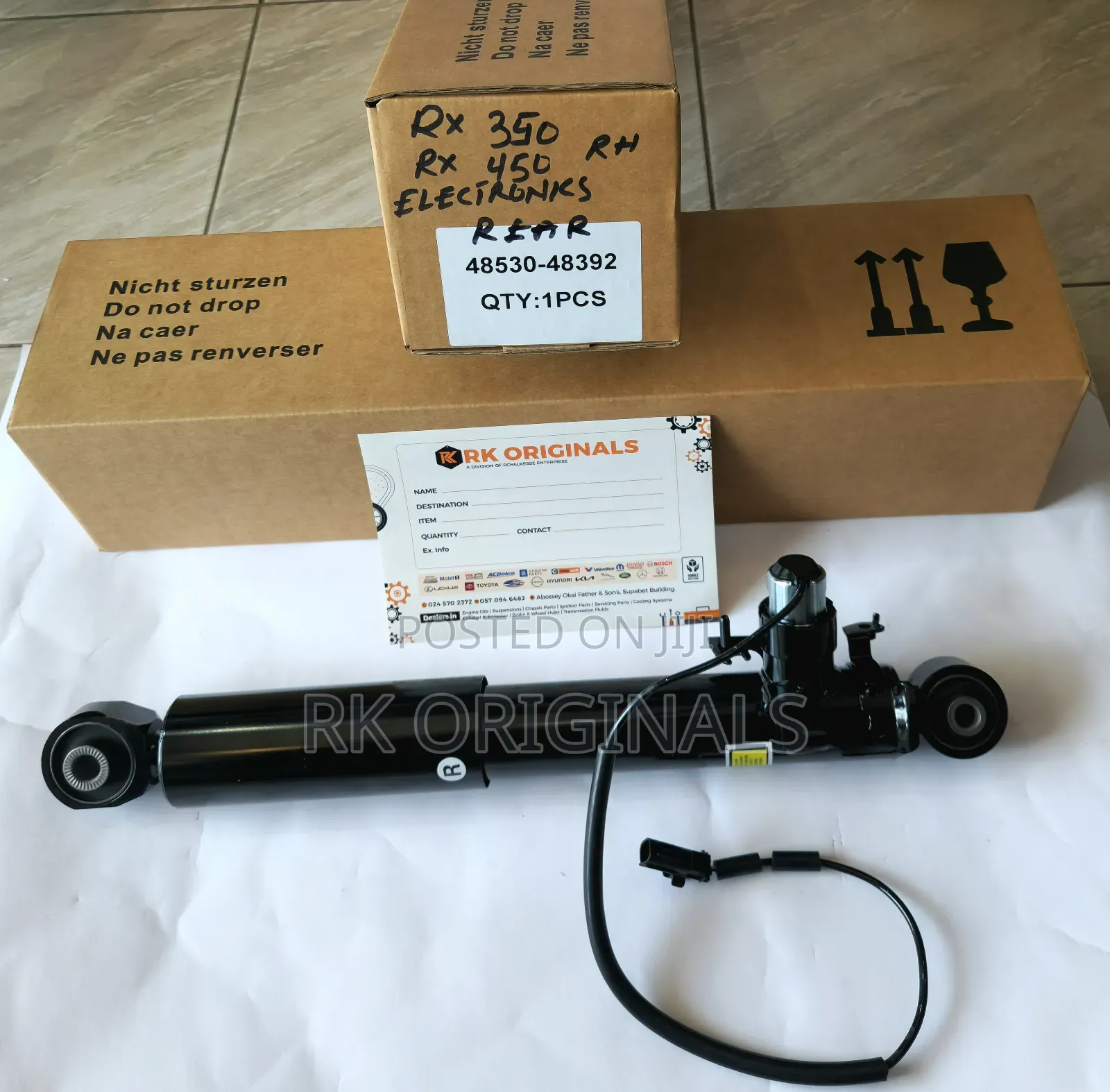 Lexus Rx200t/350/450h 2016-2025 Rear Shock Absorber Lh & Rh From Japan ...