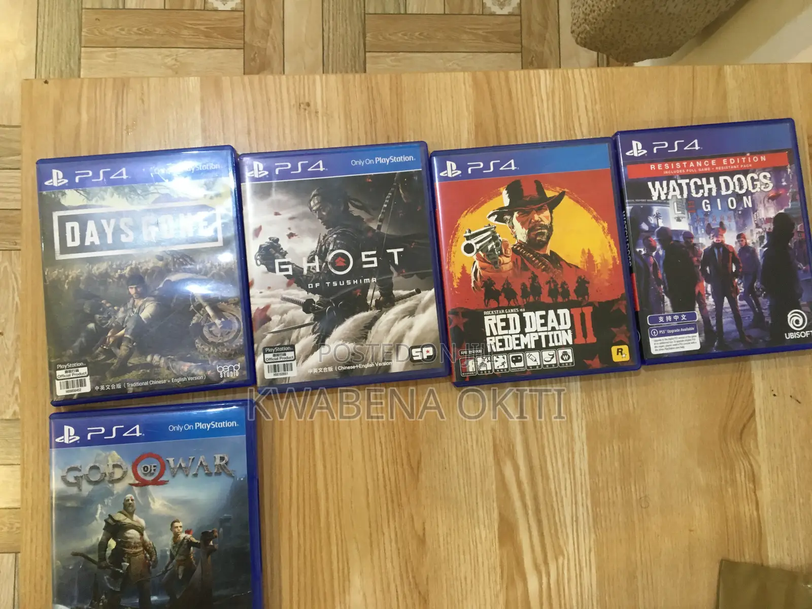Ps4 Cedis Games Available in Madina - Video Games, Kwabena Okiti | Jiji ...