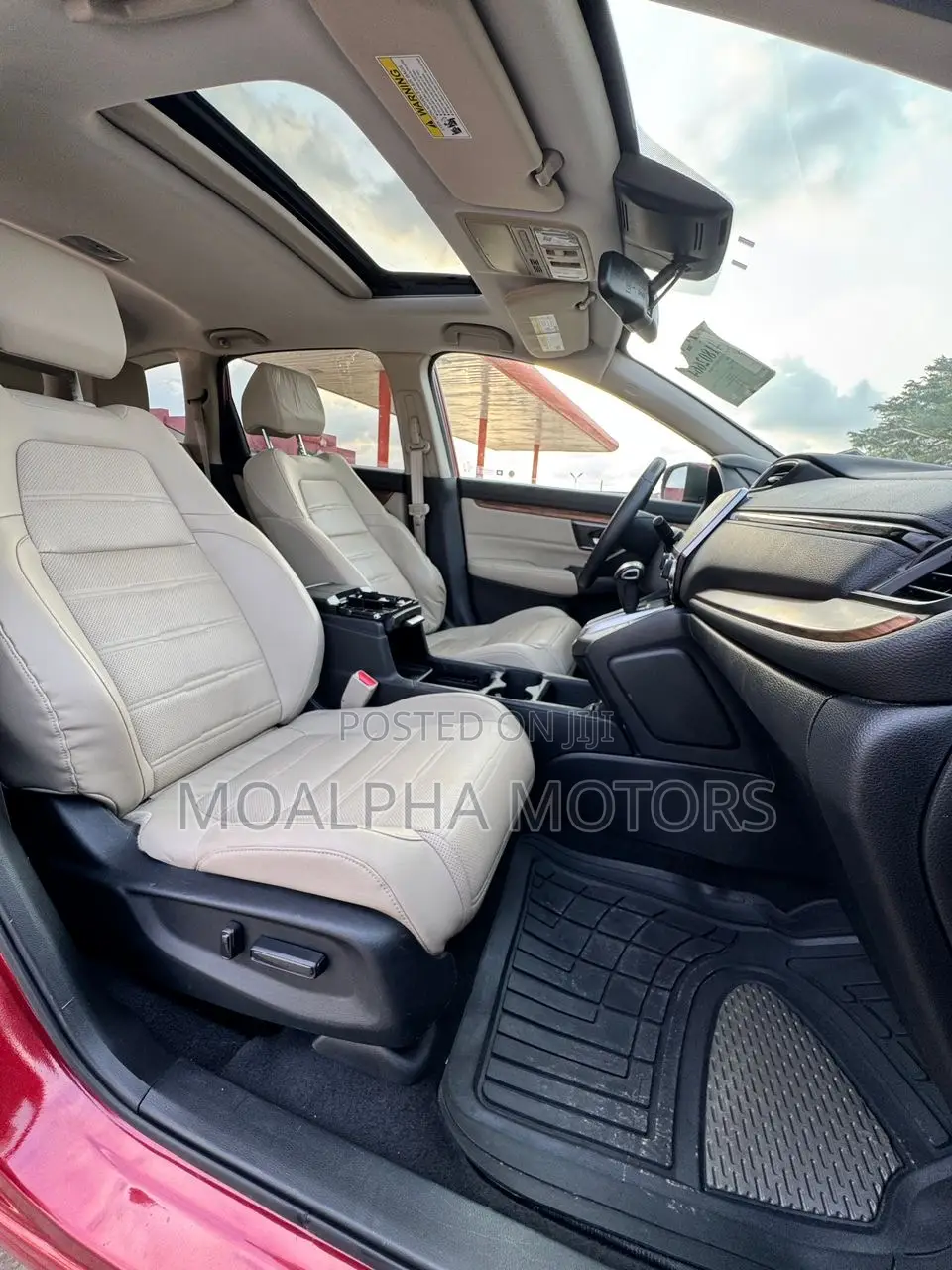 Honda CR-V EX-L 4dr SUV AWD (1.5L 4cyl CVT) 2017 Red in Kotobabi - Cars ...