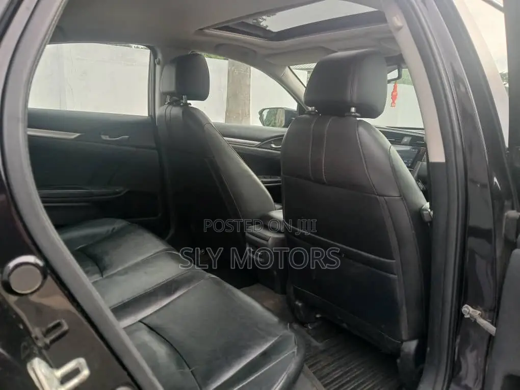 Honda Civic Touring 4dr Sedan (1.5L 4cyl) 2016 Black in Dome - Cars ...