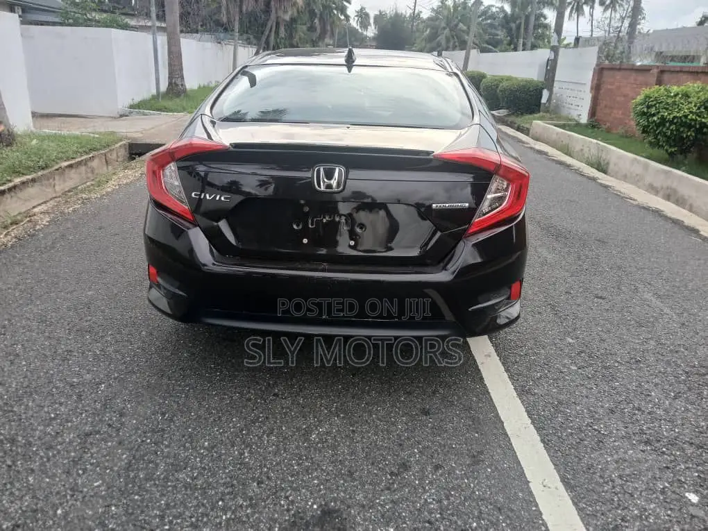 Honda Civic Touring 4dr Sedan (1.5L 4cyl) 2016 Black in Dome - Cars ...