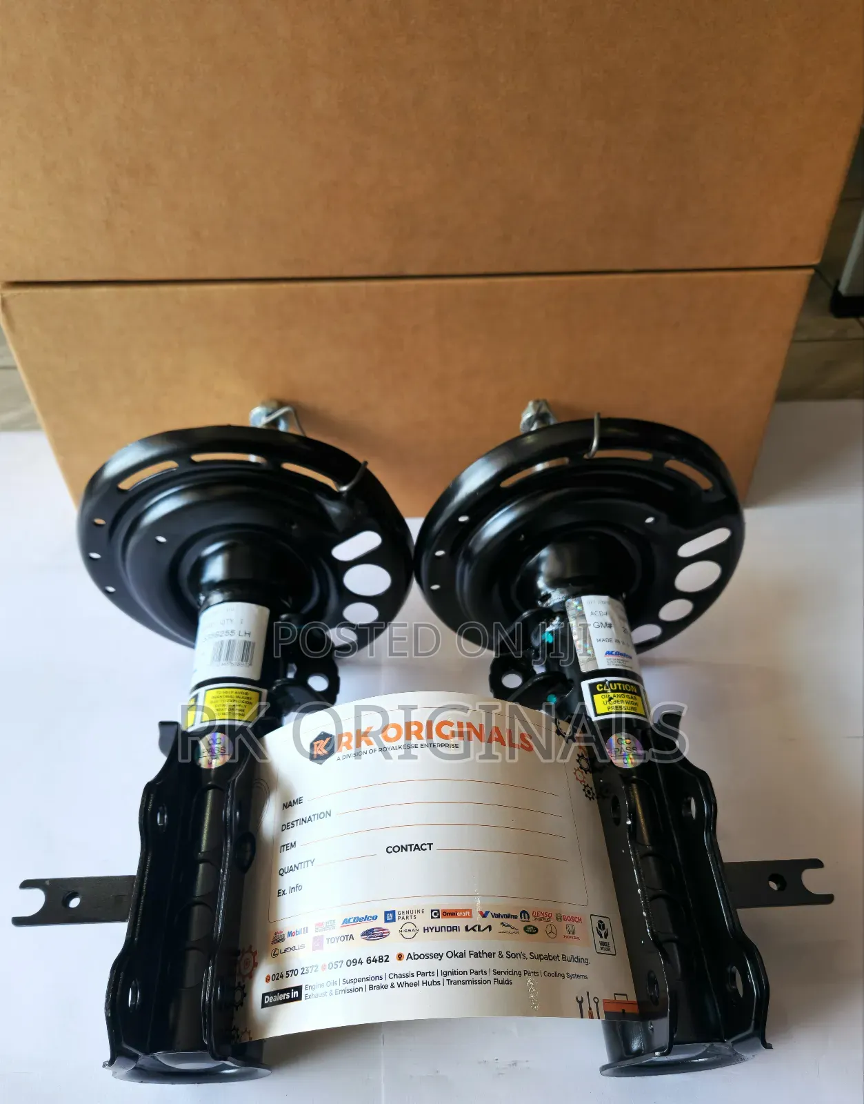 Chevrolet Malibu 2016-2025 Ac Delco Front Shock Absorber From Usa🇺🇸 in ...