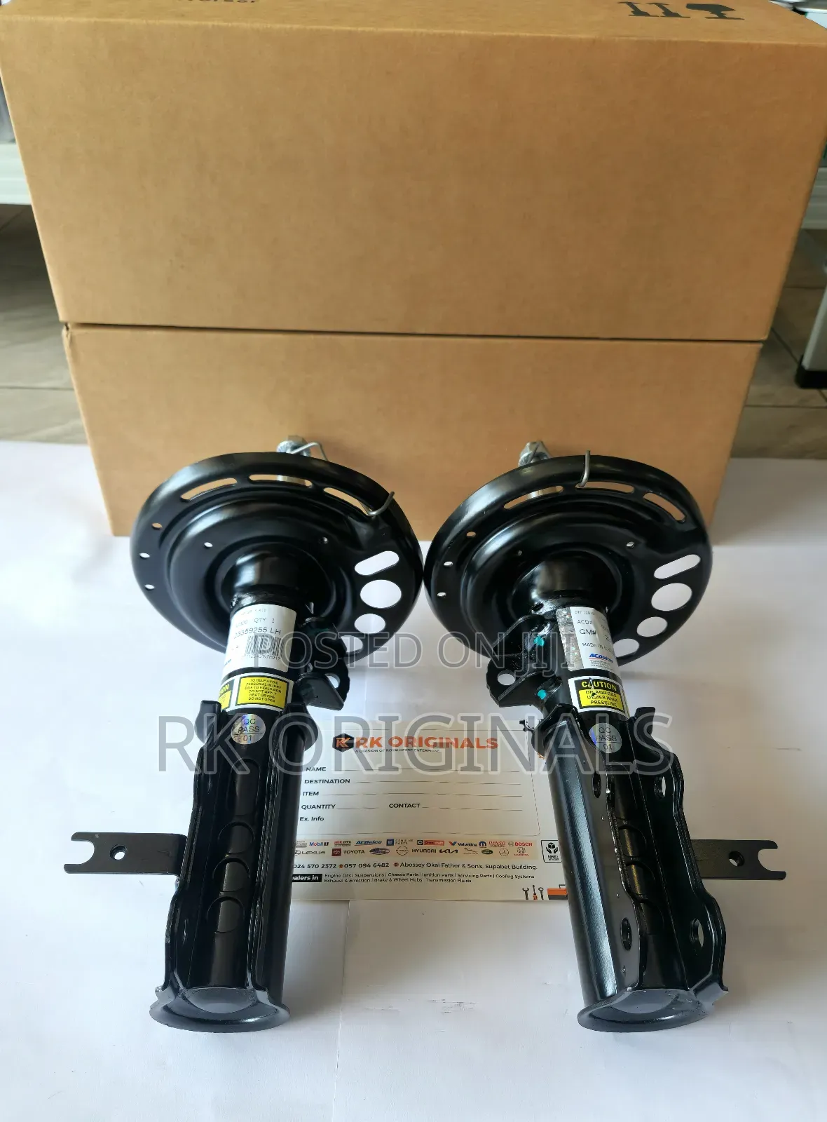 Chevrolet Malibu 2016-2025 Ac Delco Front Shock Absorber From Usa🇺🇸 in ...