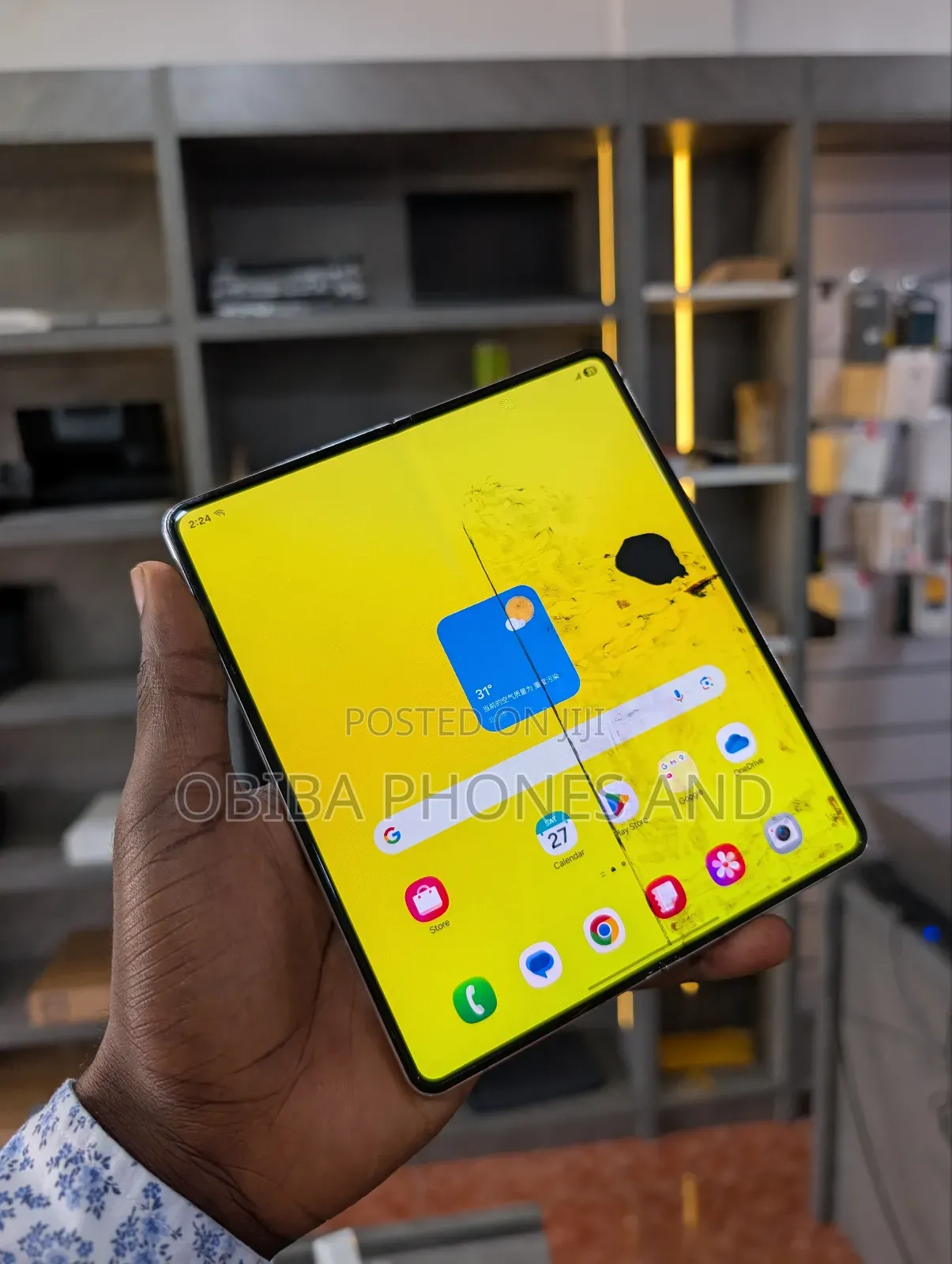 Samsung Galaxy Z Fold4 1 TB Gold in Taifa-Burkina - Mobile Phones ...